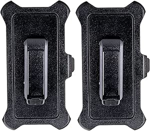 Amazon.com: 2 Pack Replacement Belt Clip Holster for OtterBox Defender Series Case Apple iPhone ...