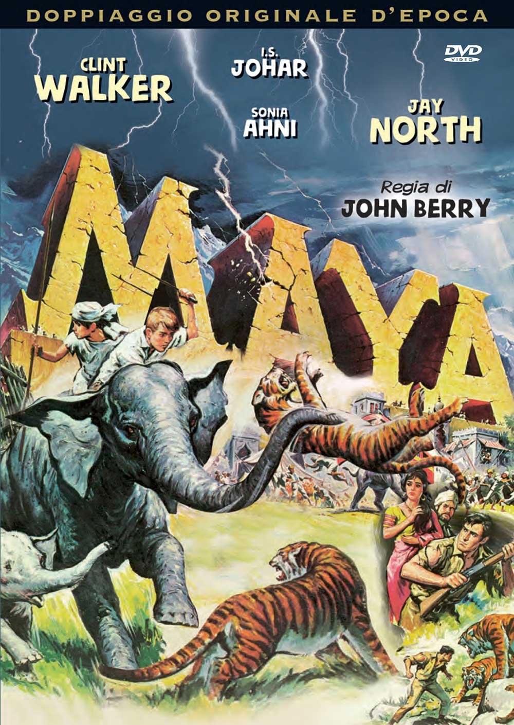 Maya (1966): Amazon.de: Clint Walker, Jay North, I.S. Johar, Sajid Khan, Paidi Jairaj, Sonia ...
