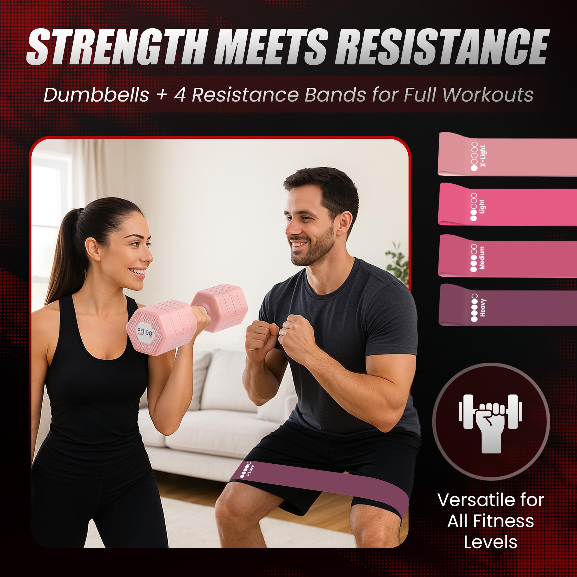 20Lbs Adjustable Dumbbell Set Review: Best Compact Home Gym with Bands?