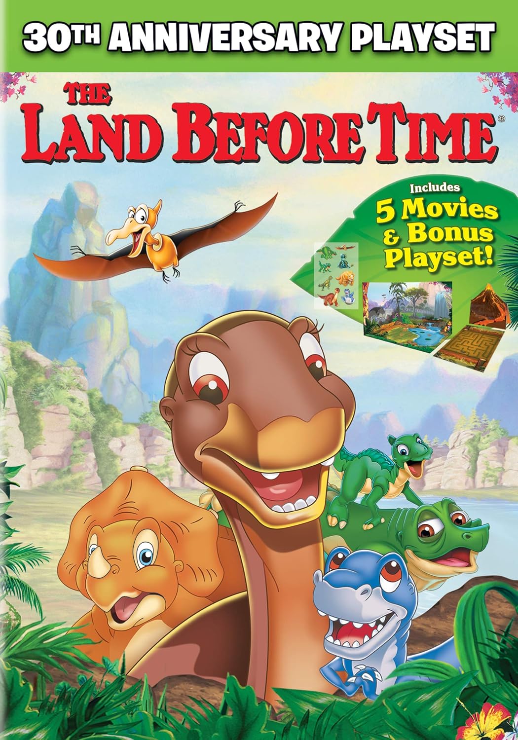 Amazon.com: The Land Before Time: 5-movie Collection (DVD Set) [DVD ...