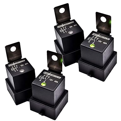 Amazon.com: HD Switch -4 Pack- AT75769 AM106305 Waterproof 40A Relay w ...