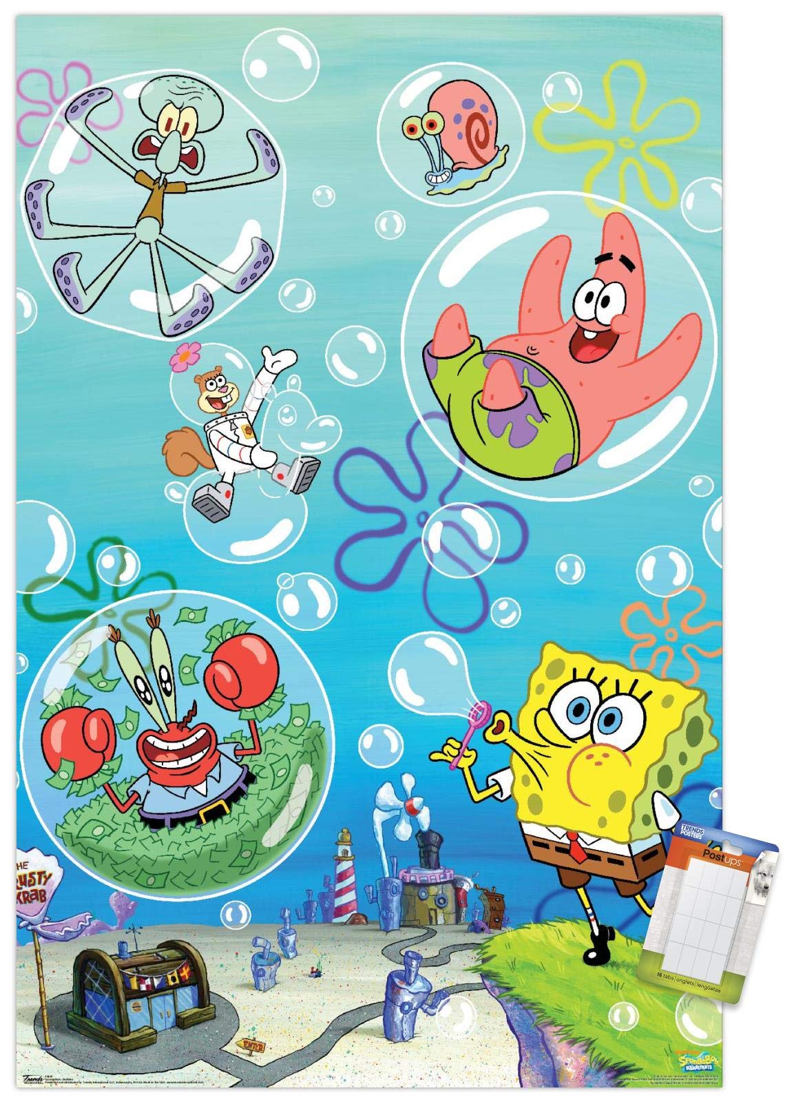 Amazon.com: Trends International Nickelodeon Spongebob Squarepants ...