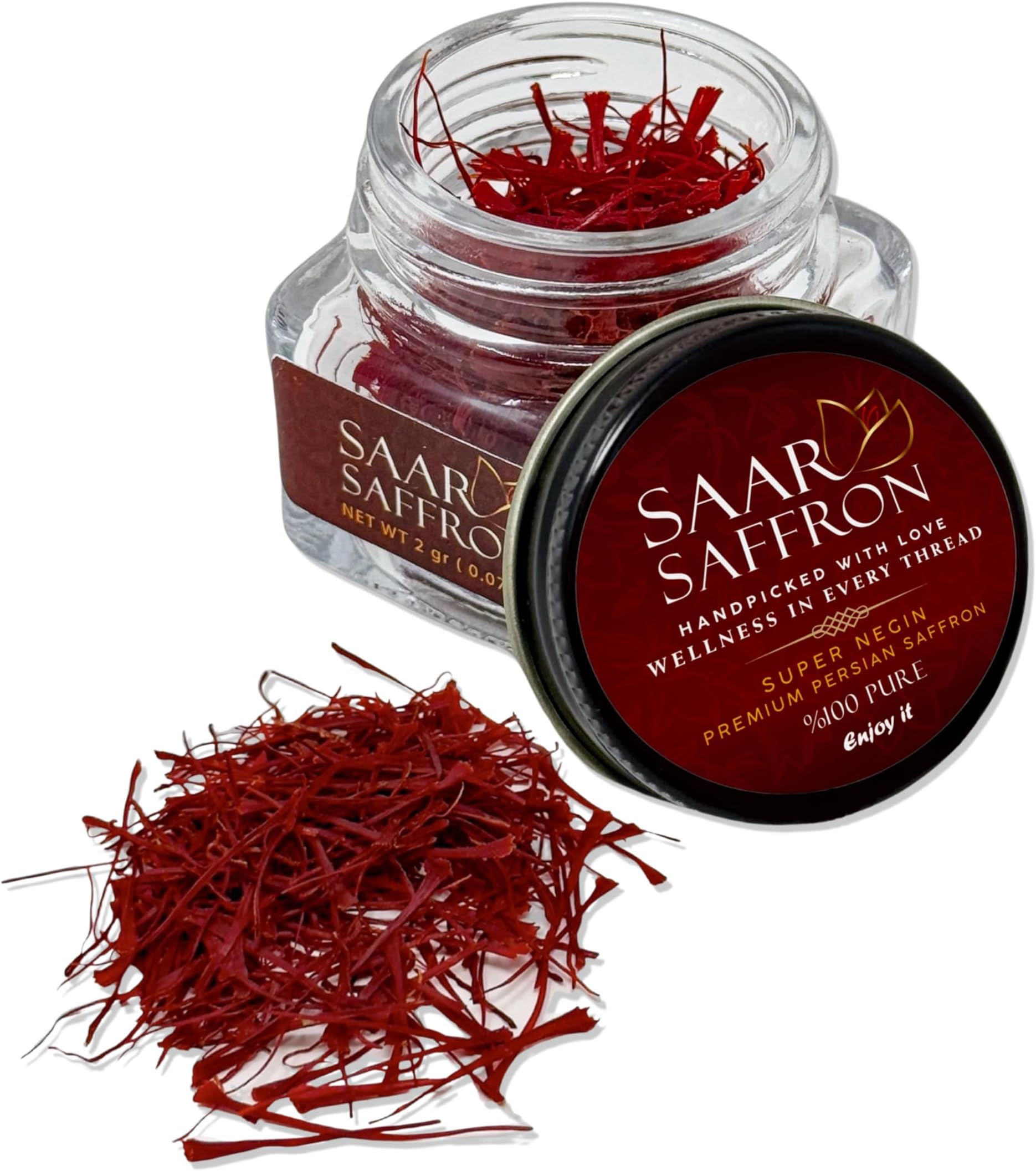 Amazon.com : Zand Saffron Threads – 2g Premium Grade A Organic Pure ...