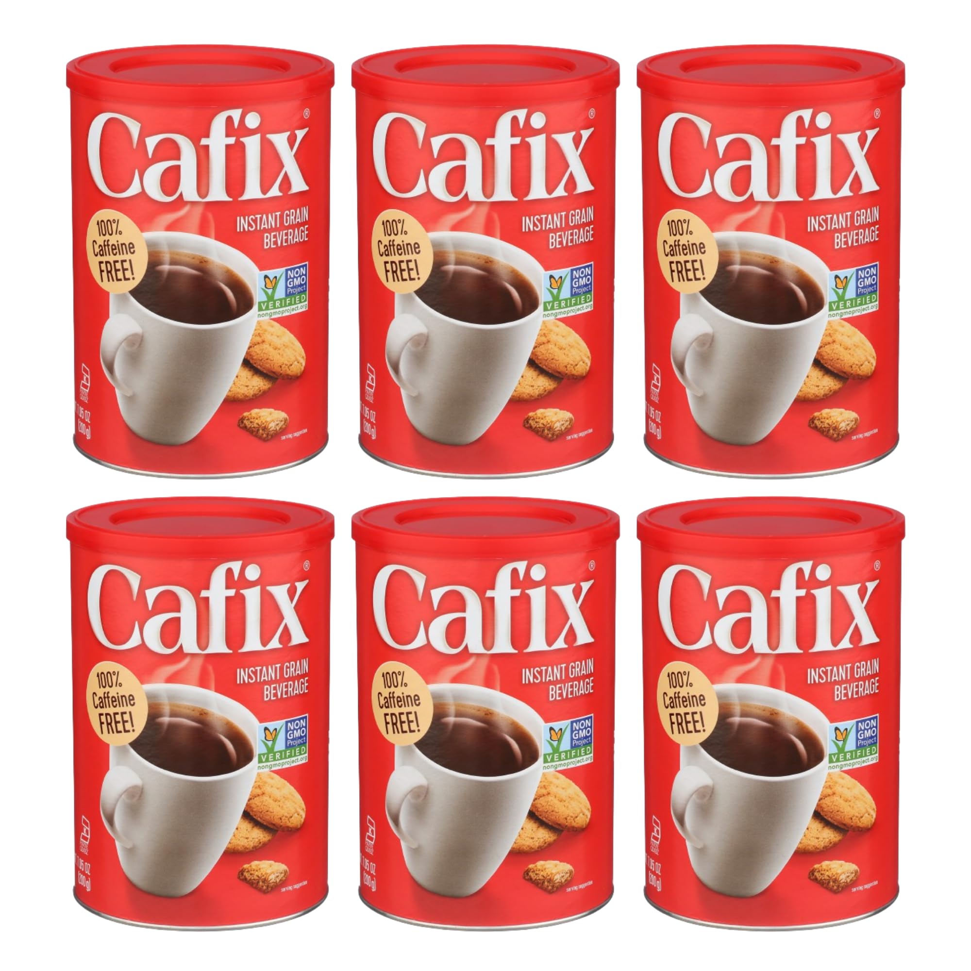 Amazon.com : Cafix Caffeine-Free All-Natural Instant Coffee Substitute ...