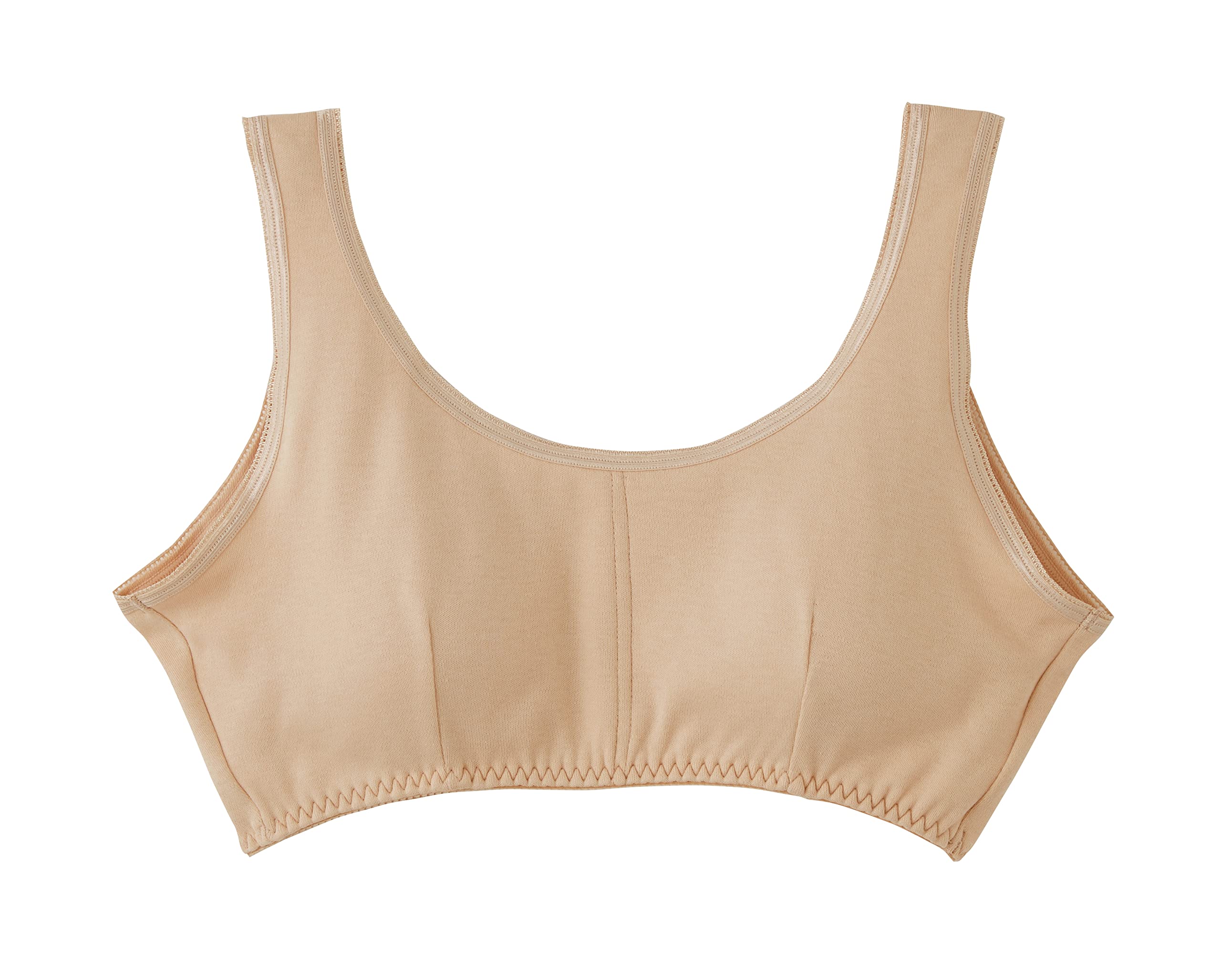 Seru Xan 100 Cotton Smooth Knit Soft Cup Bra Beige | Desertcart INDIA