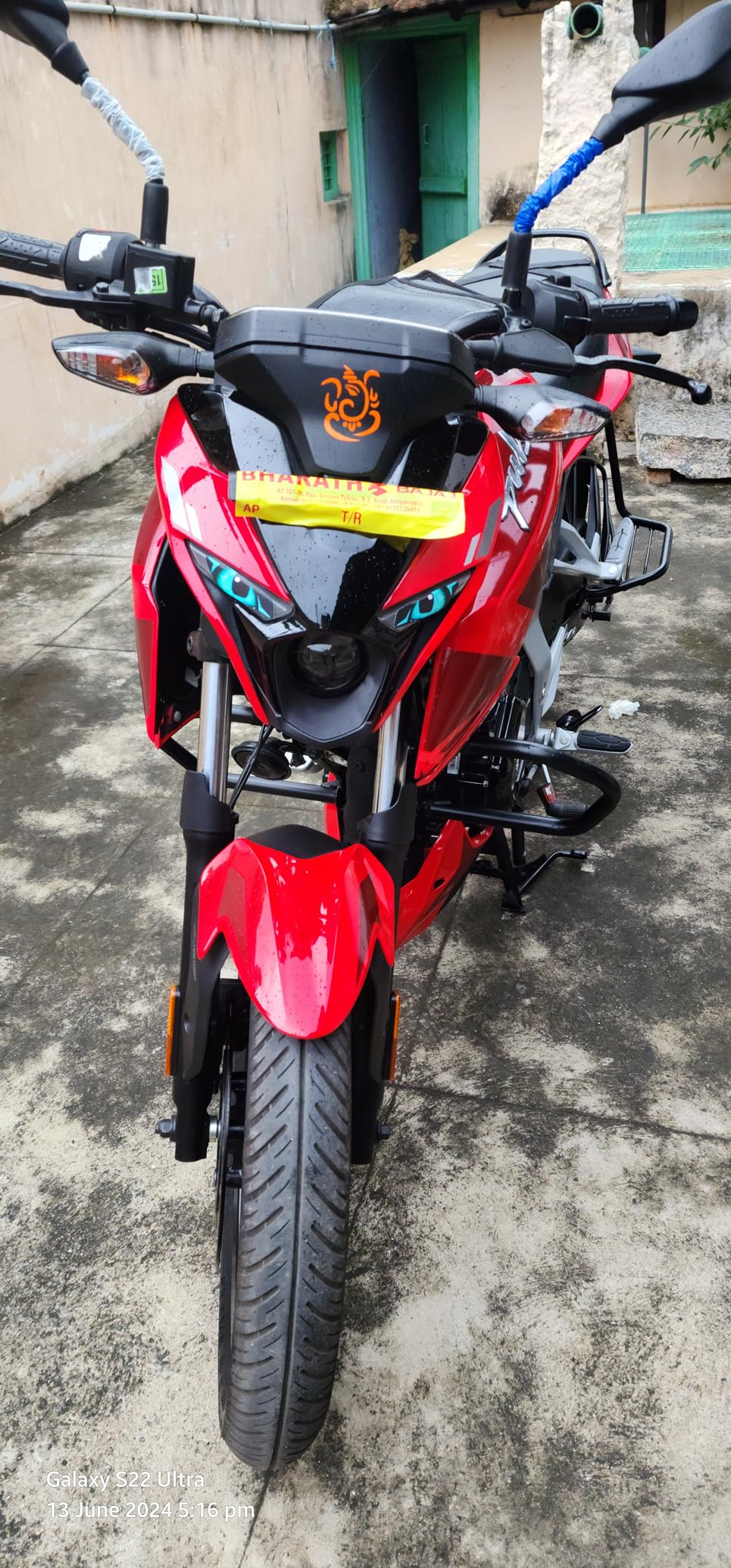 Yamaha MT_15 / 3M UV Printed/Toothless Dragon Eye Sticker (Blue ...