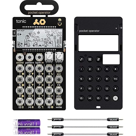 Amazon.com: Teenage Engineering PO-32 Pocket Operator Tonic Drum Synth ...