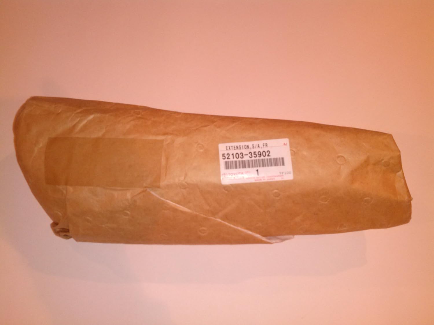 Amazon.com: Toyota Genuine Parts - Extension,S/A,Fr Bum (52103-35902 ...