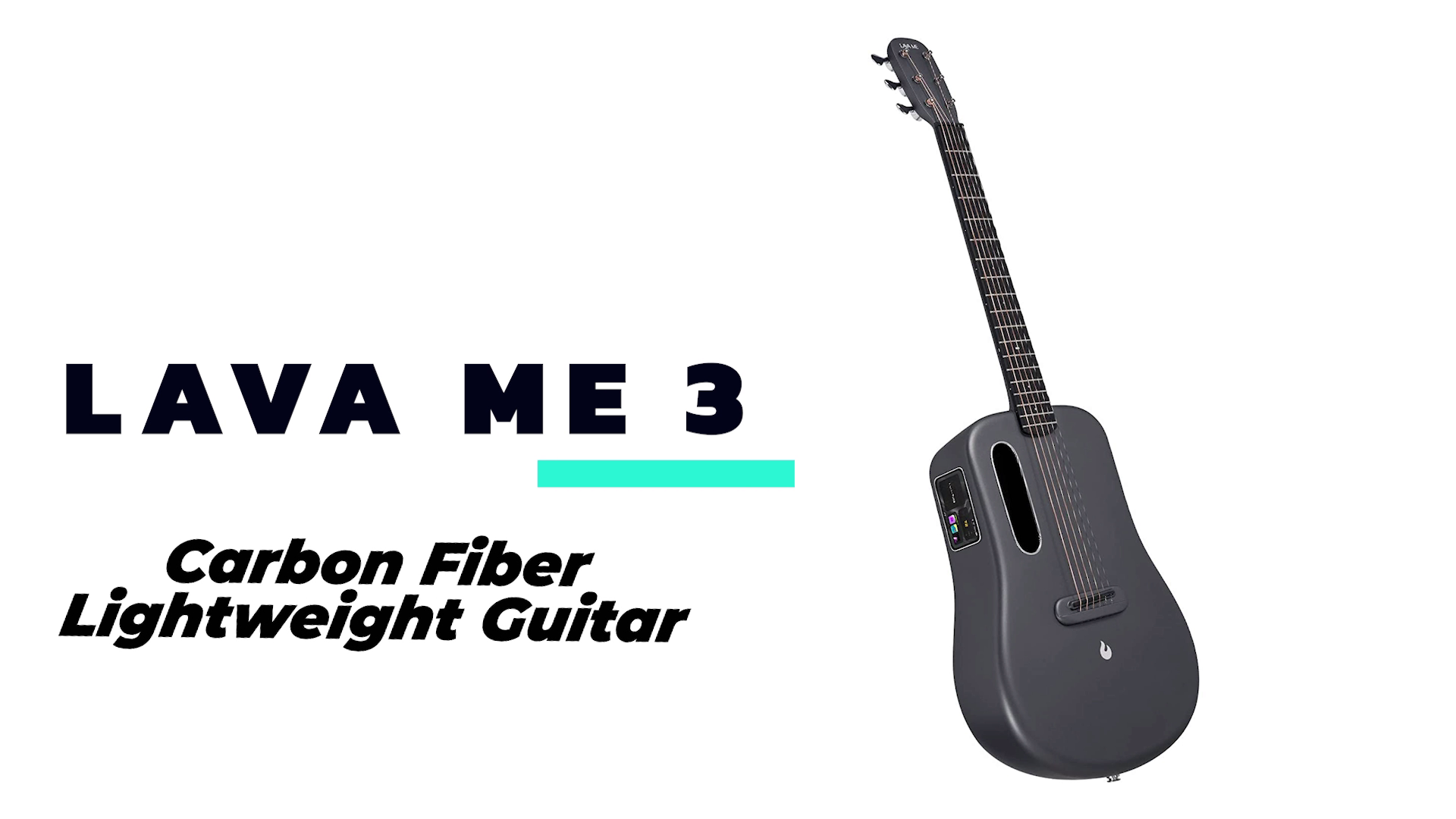 Watch LAVA ME 3 Smart Guitar Carbon Fiber Acoustic 36-Inch Guitar on ...
