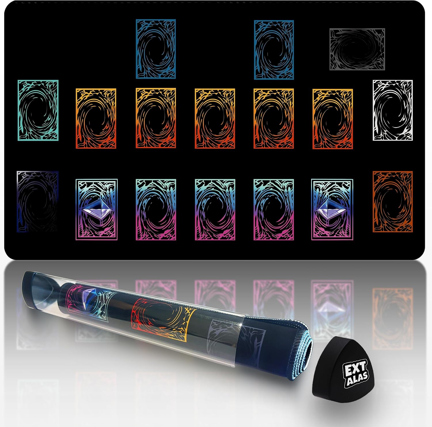 Amazon.com: Extalas for Yu-Gi-Oh Playmat Single Player,with Free ...