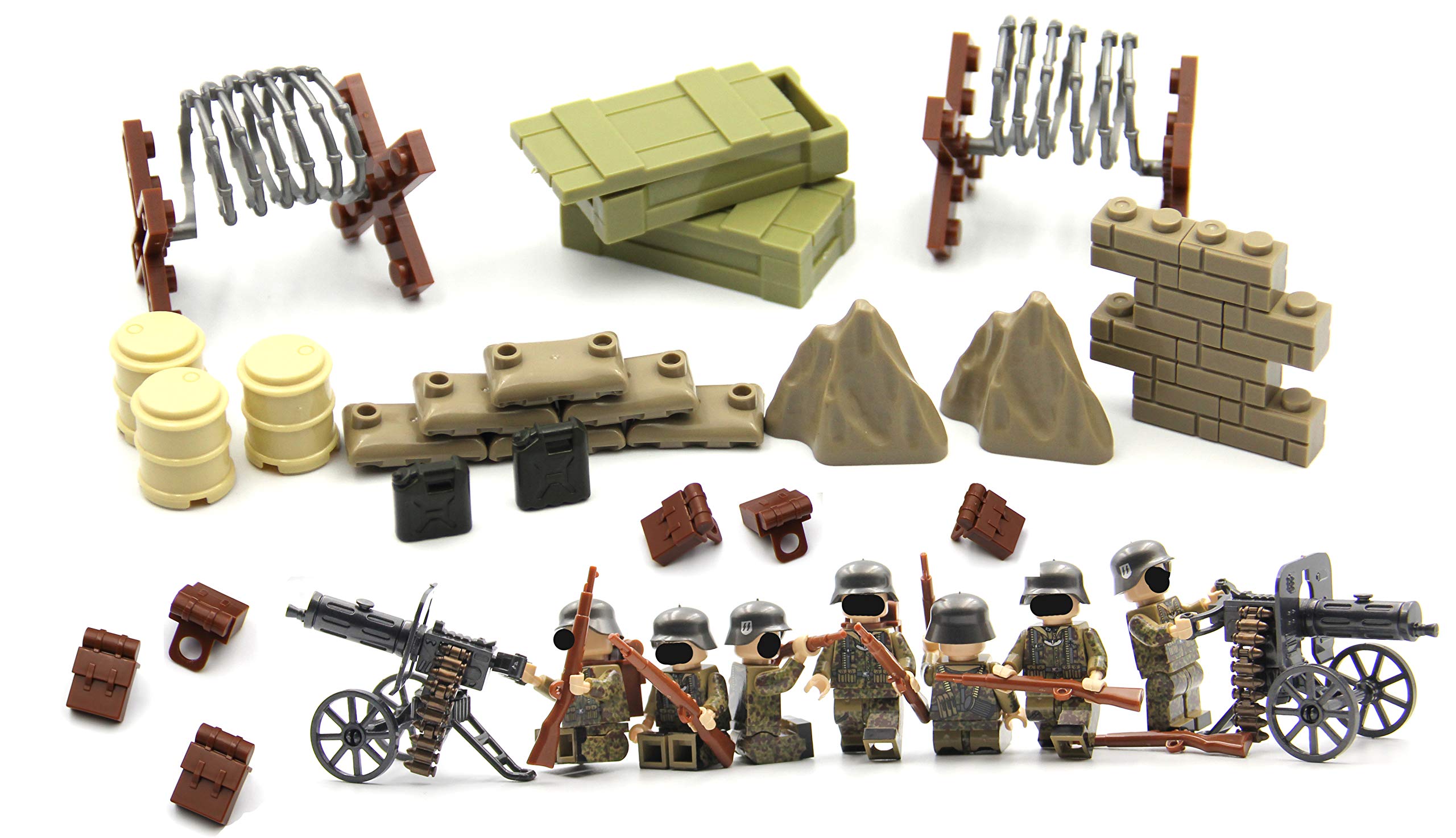 Buy Magma Brick Minifigurines from Waffen-SS Force of German Soldier in ...