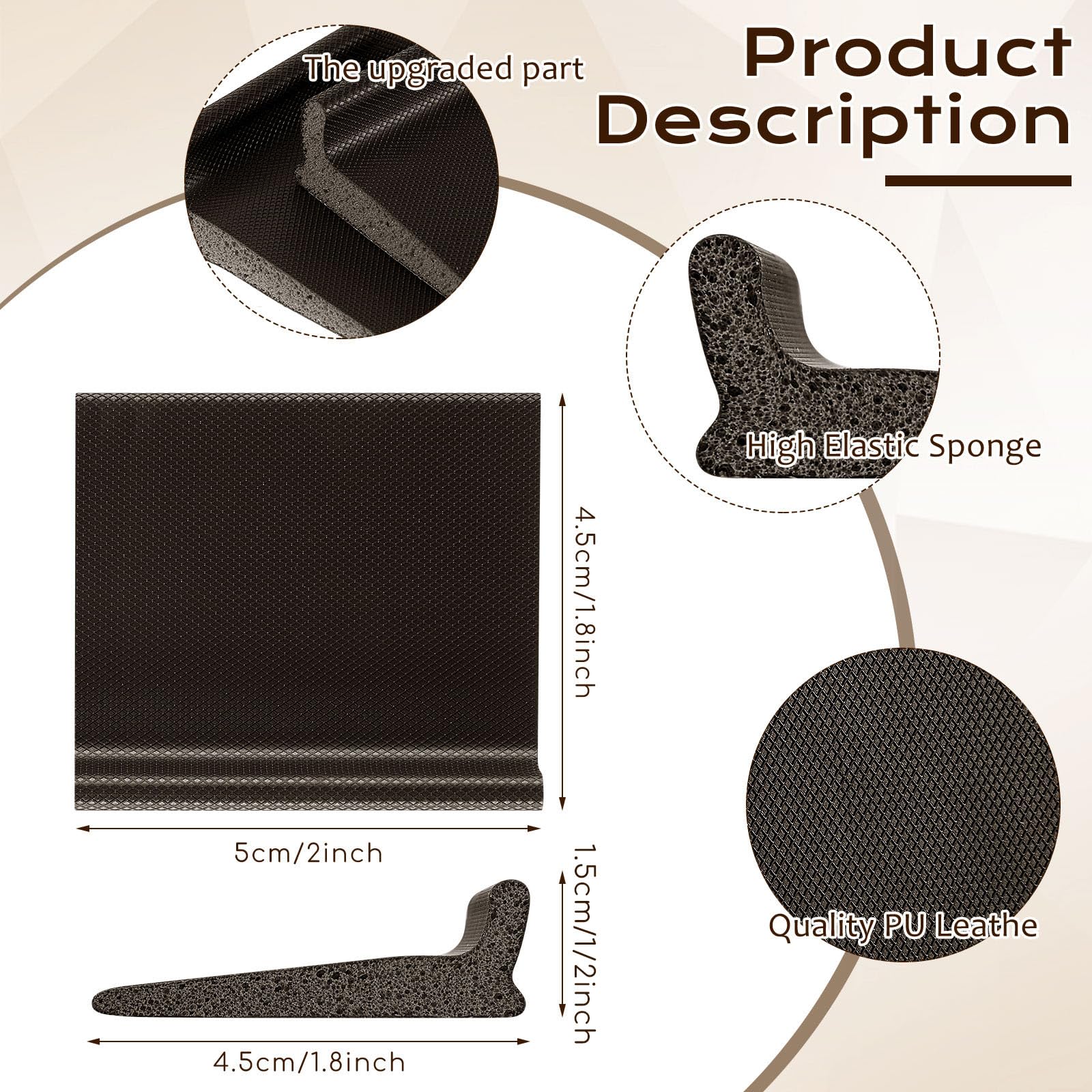Snapklik.com : Pangda 10 Pcs Door Corner Seal, Self Adhesive Frame Door ...
