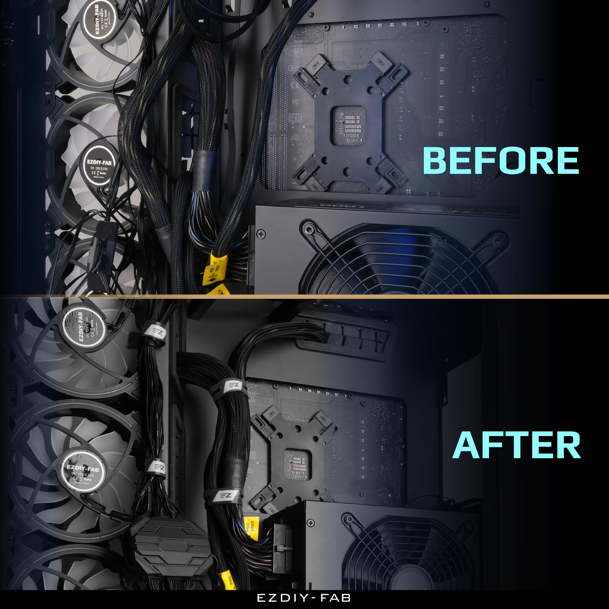 Snapklik.com : ARGB Reusable Cable Tie, Secure ARGB/RGB Connector Cable ...