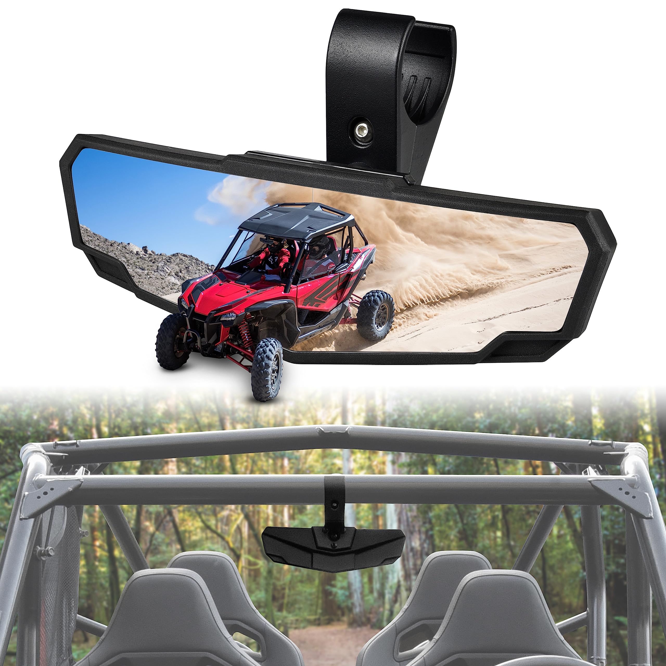 Suzuki Rear-View Mirrors Rear View Mirrors UTV Center Rear View Mirror ...