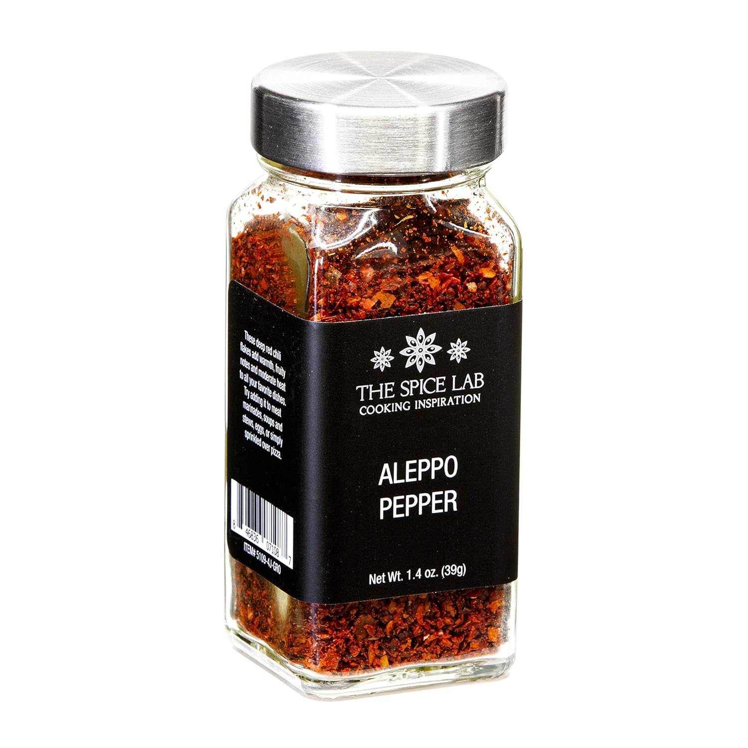 Amazon.com : The Spice Lab Aleppo Pepper Chili Flakes Gourmet Crushed ...