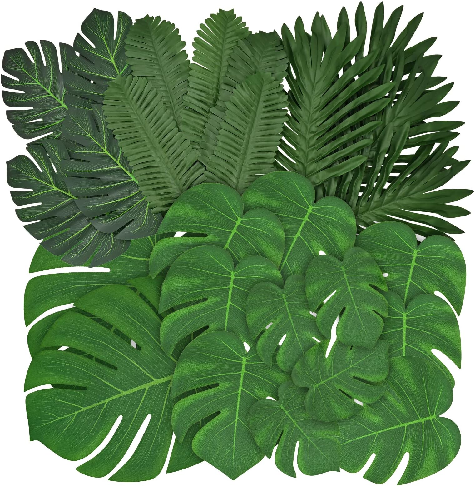 Amazon.com: Yuxung 50 Pcs 2 Sizes Easter Palm Sunday Artificial Palm ...