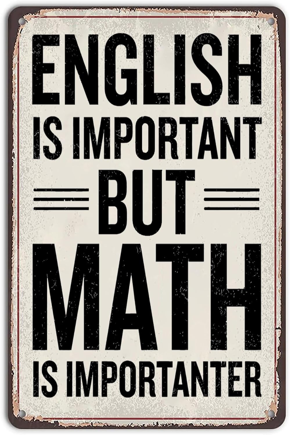 Amazon.com: Funny Math Posters Classroom Decor - Middle School High ...