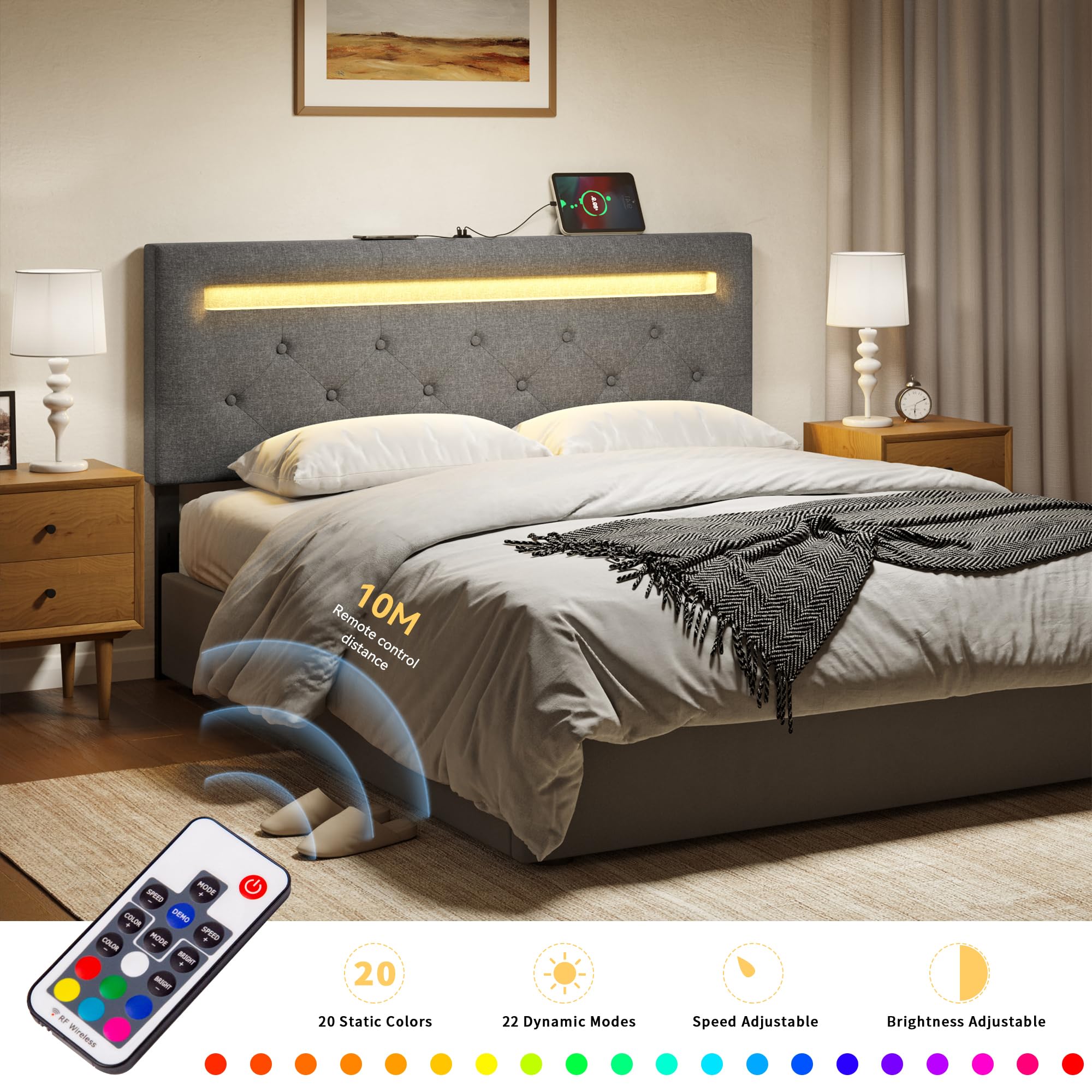 Queen Size Headboards With Post Olivia Max Panel Bed | Panel Bed Frame
