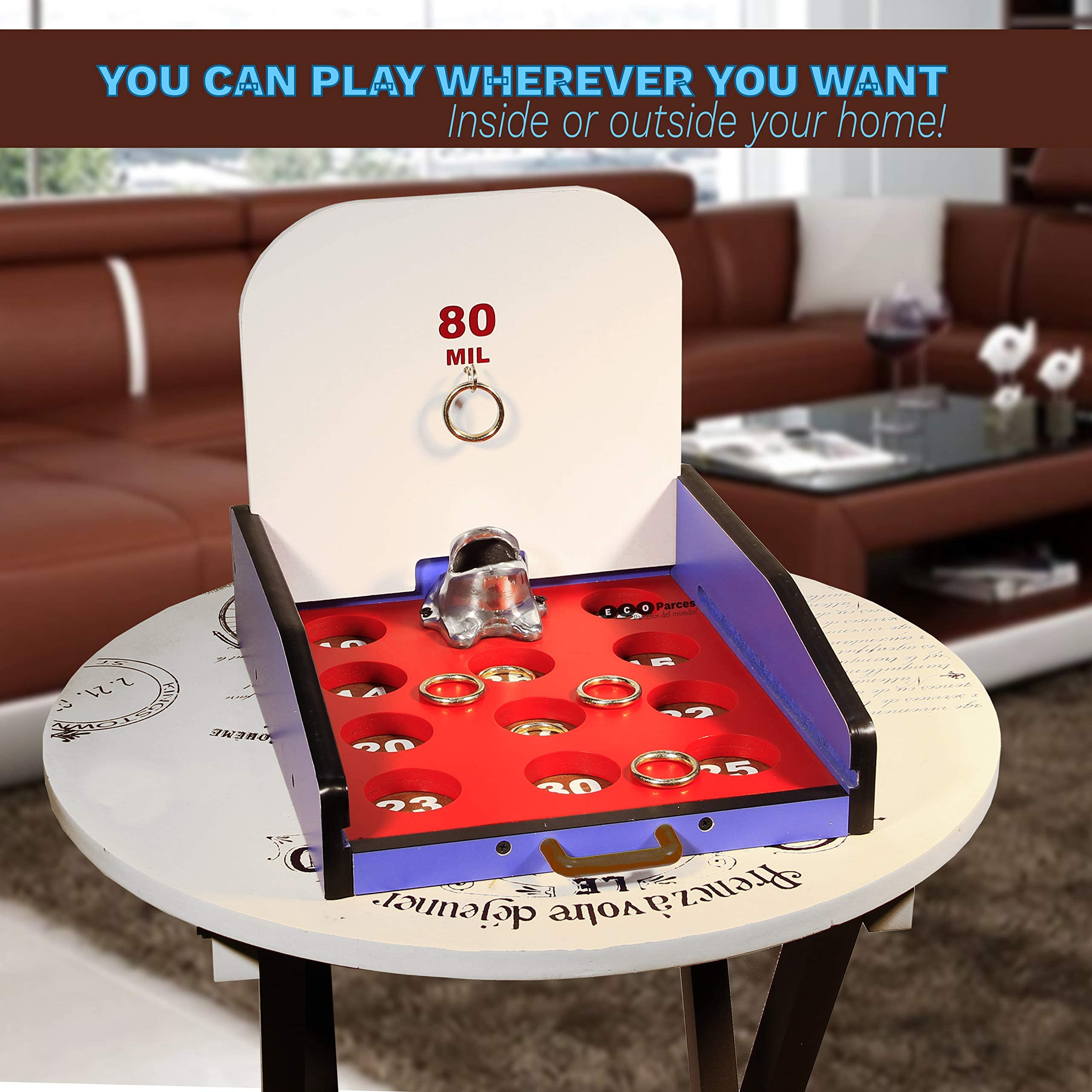 Buy Sapo Game, Juego de sapo completo en Madera, Juego de Rana ...