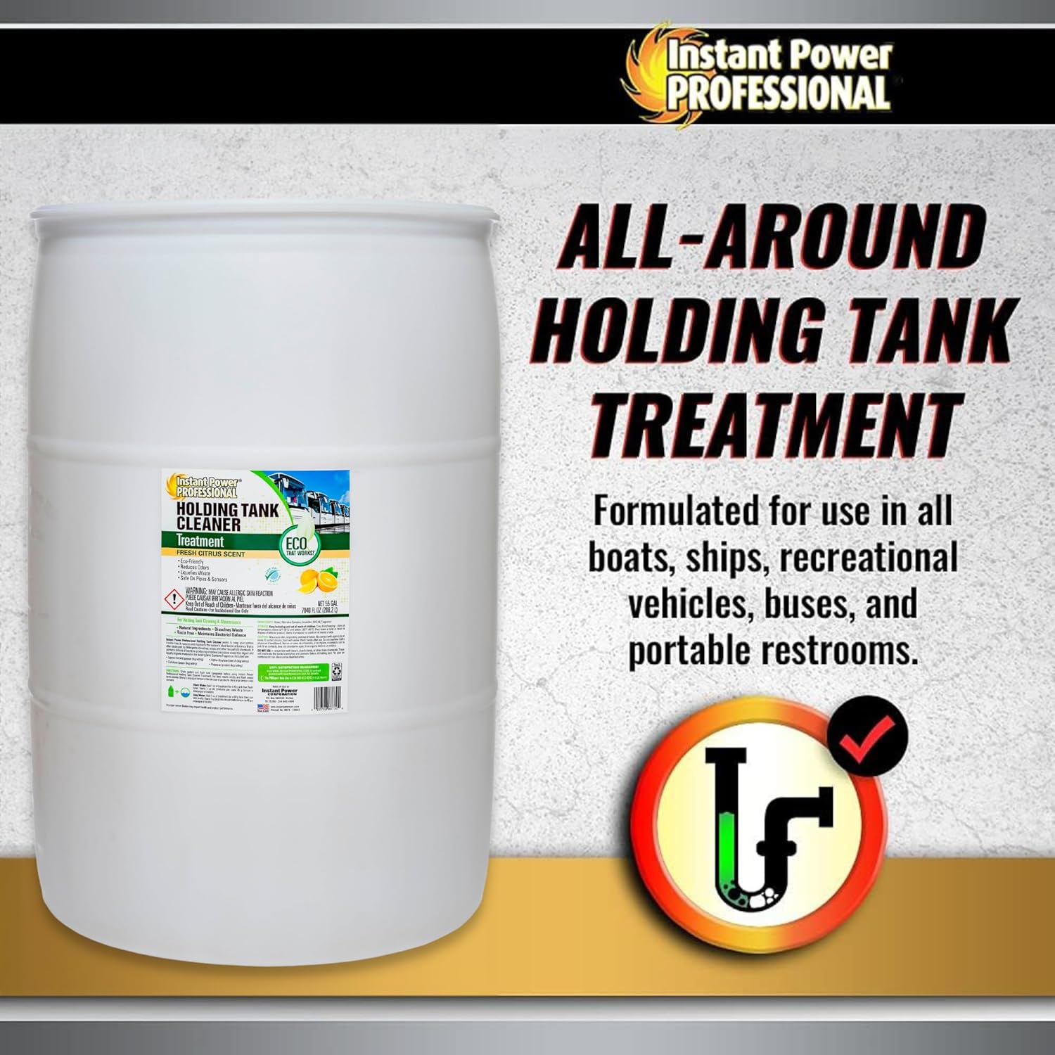 Instant Power Professional Instant Power – Limpiador y tratamiento de ...