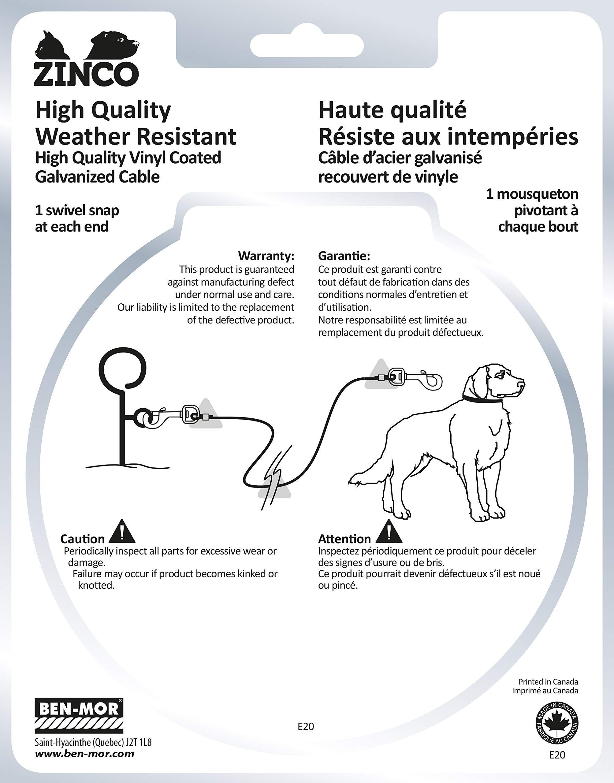 Snapklik.com : Zinco Dog tie-Out Spiral Stake 18 Inch Long Manually ...