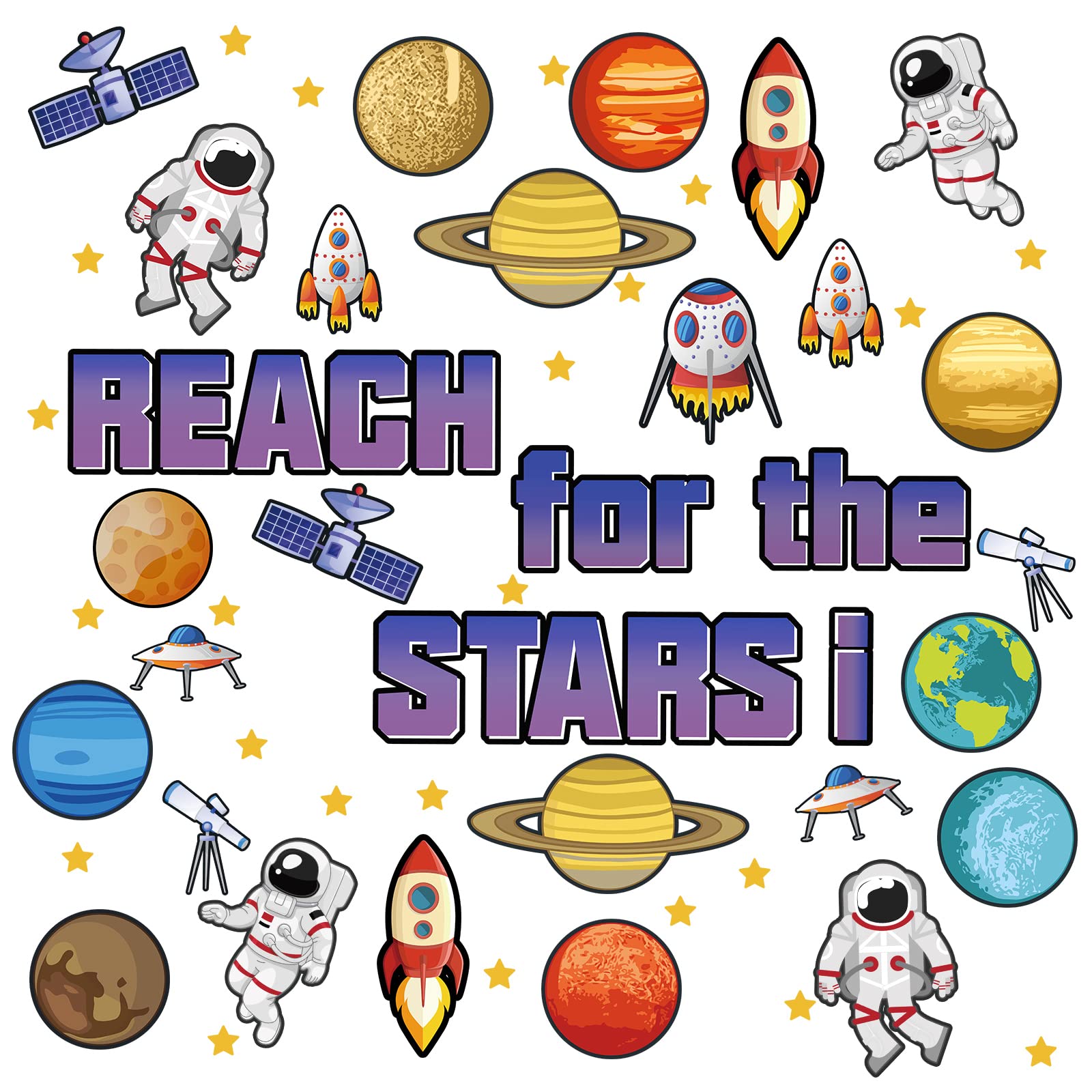 Solar System Wallpaper Border