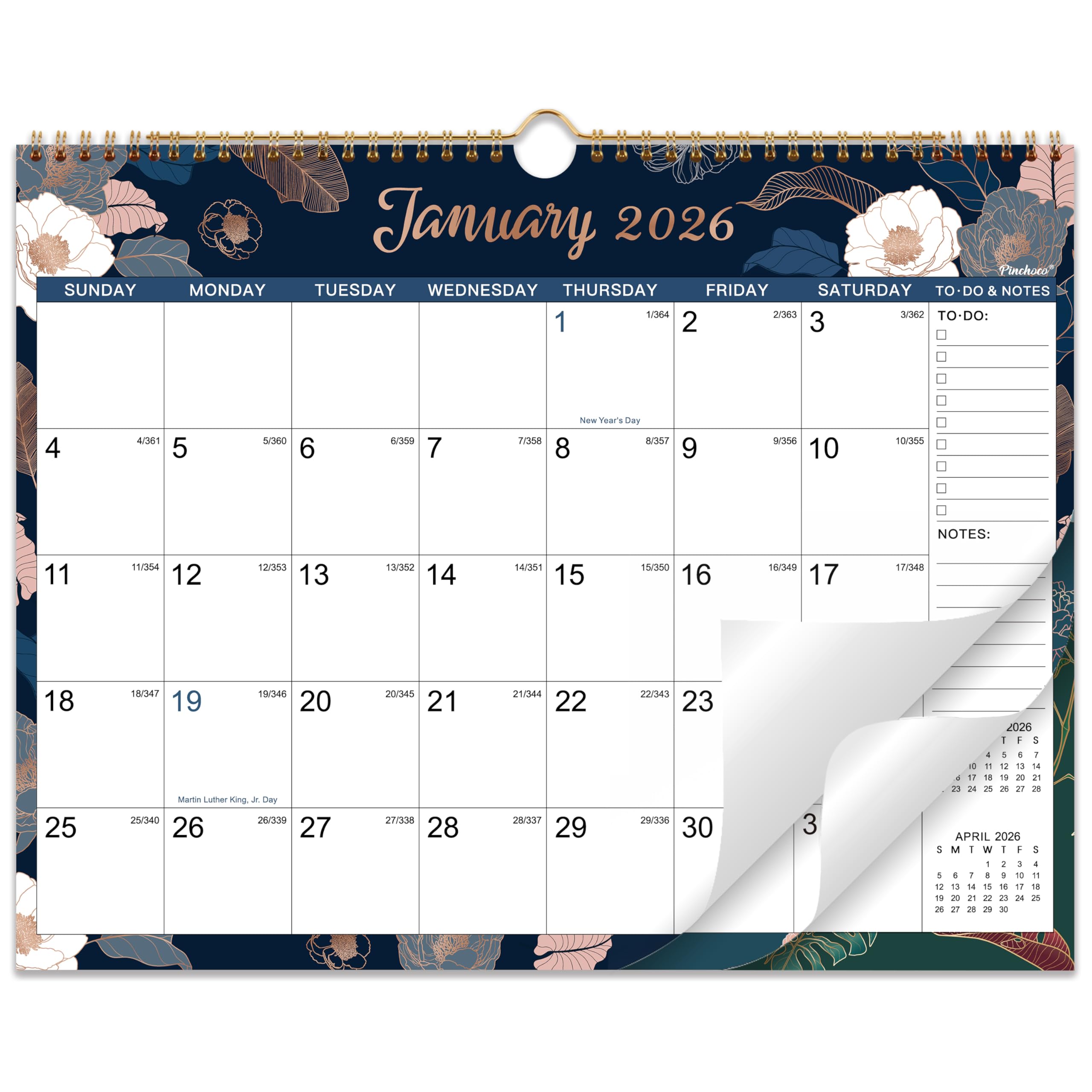 Snapklik.com : 2026 Calendar - 2026 Wall Calendar 12 Month, Jan 2026 ...