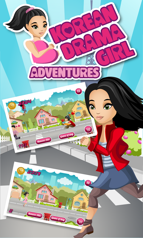 Korean Drama Girl Adventures by Free Action Games Plus Fun Apps - App ...