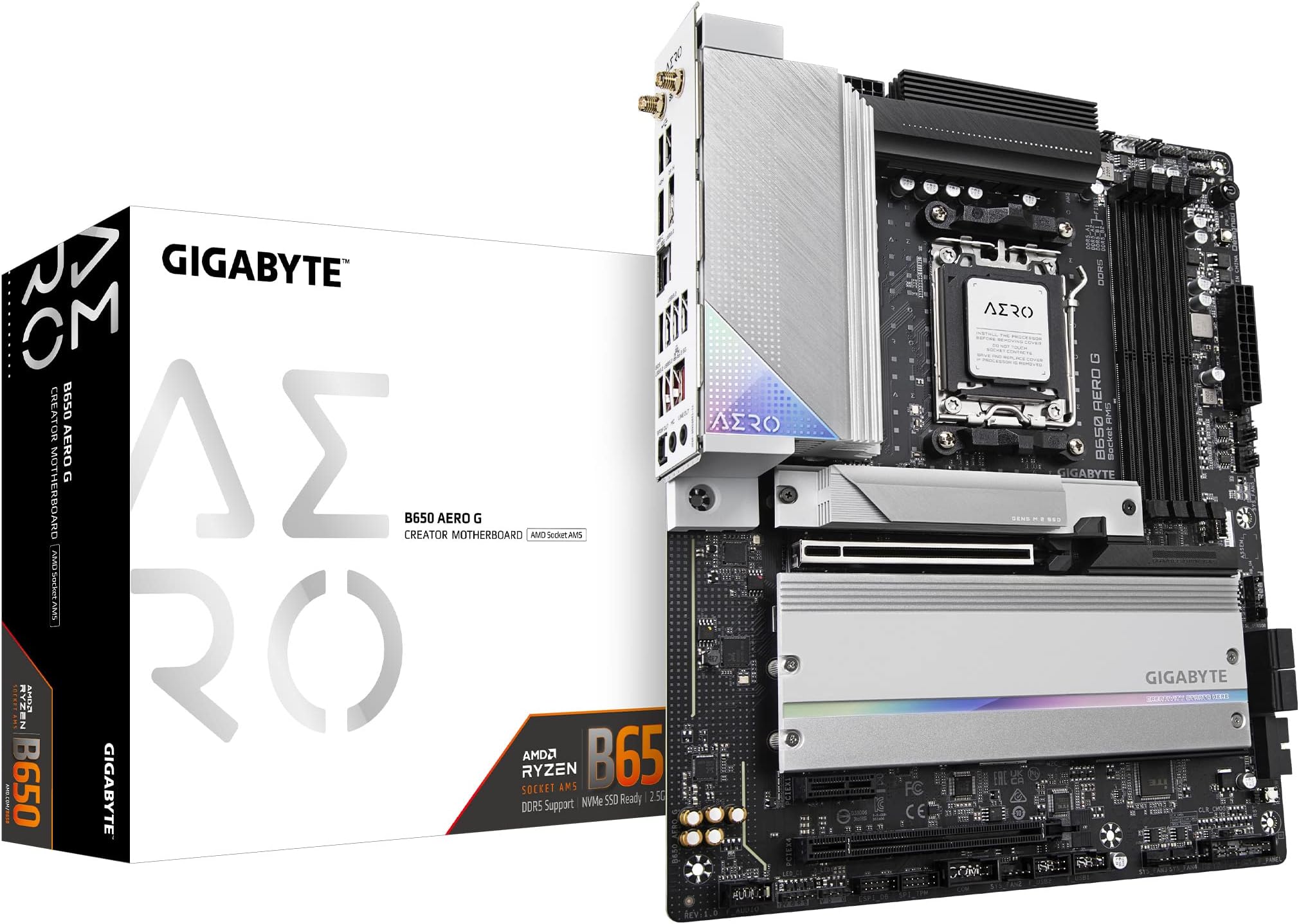 Amazon.com: GIGABYTE B650 Eagle AX AM5 LGA 1718 AMD B650 ATX, DDR5 ...