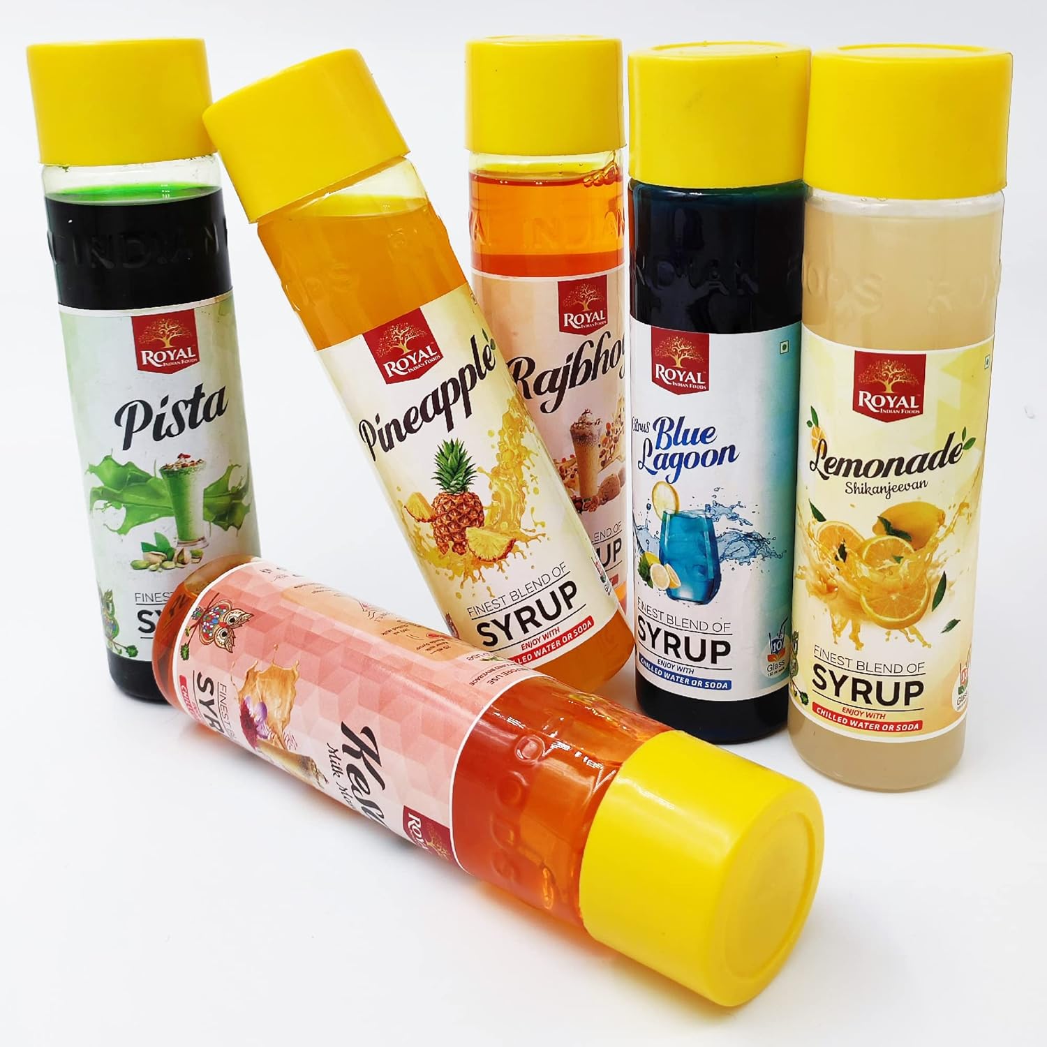 ROYAL INDIAN FOODS® KESAR-PINEAPPLE-PISTA-RAJBHOG-LEMONADE-CITRUS BLUE ...