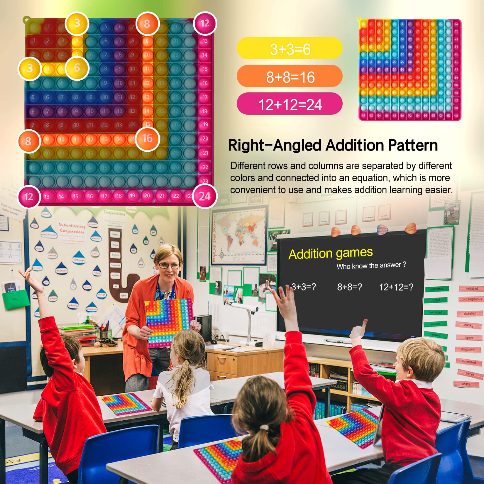 Multiplication Rug 12 X 12 Multiplication Game Table, Multiplication ...