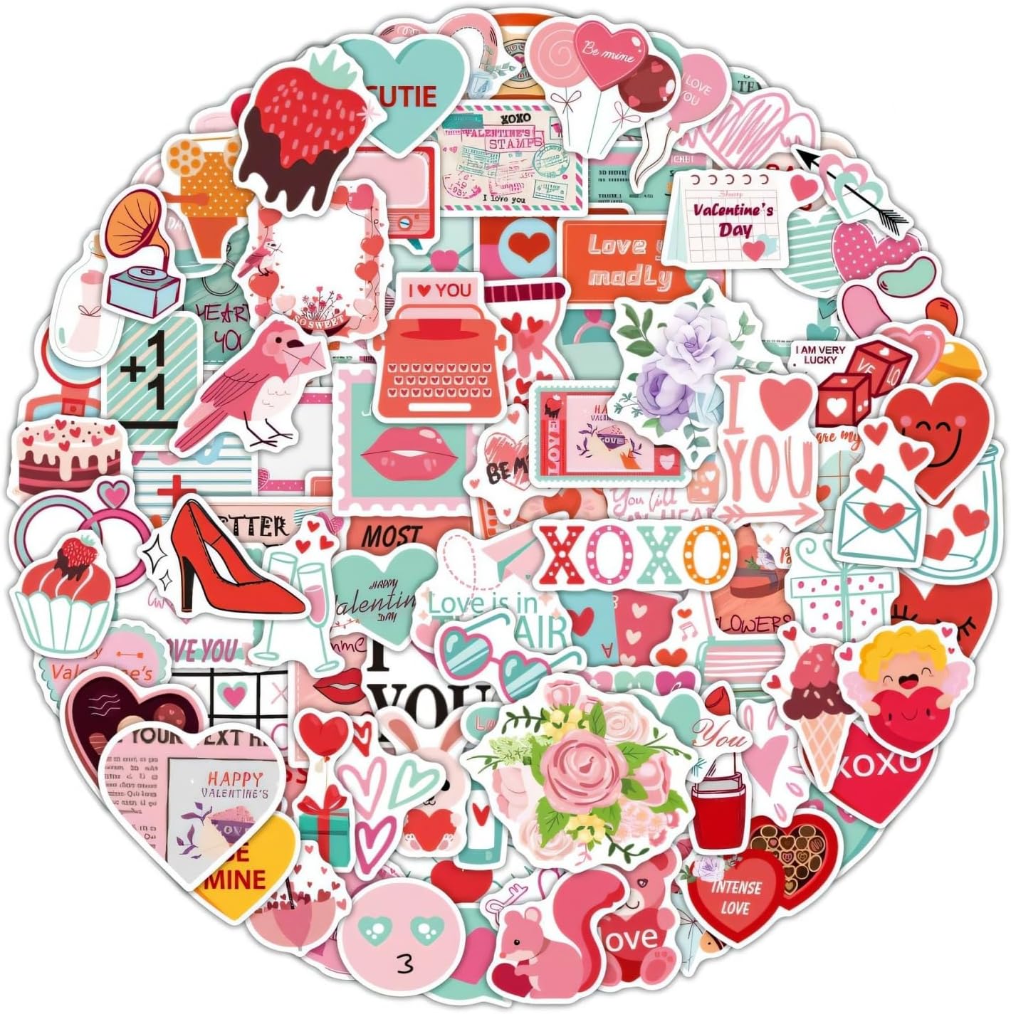 Amazon.com: Canopy Street - Girl Stickers for Good Vibes - Cute Laptop ...