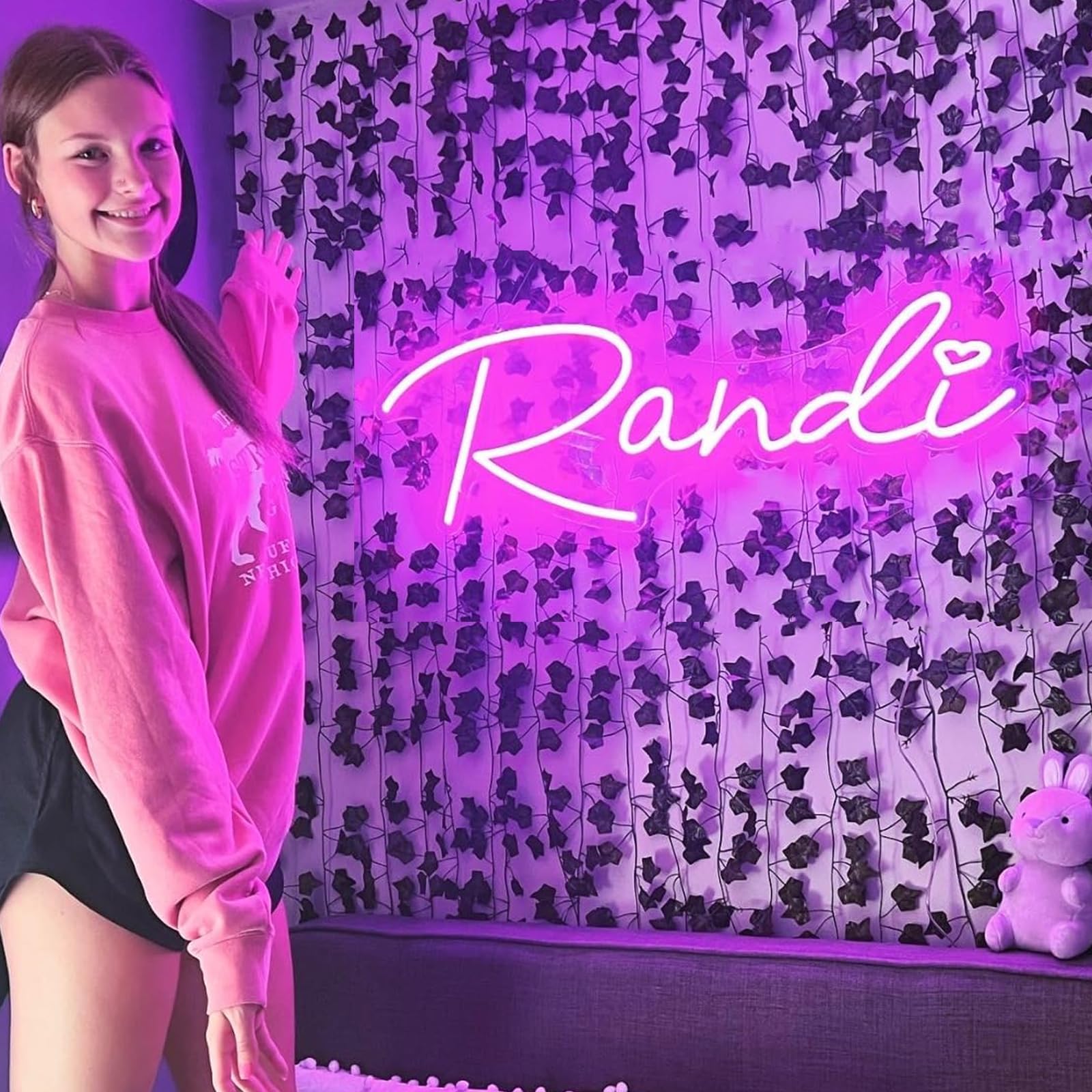 Amazon.com : Custom Neon Signs Customizable Led Neon Name Sign For ...