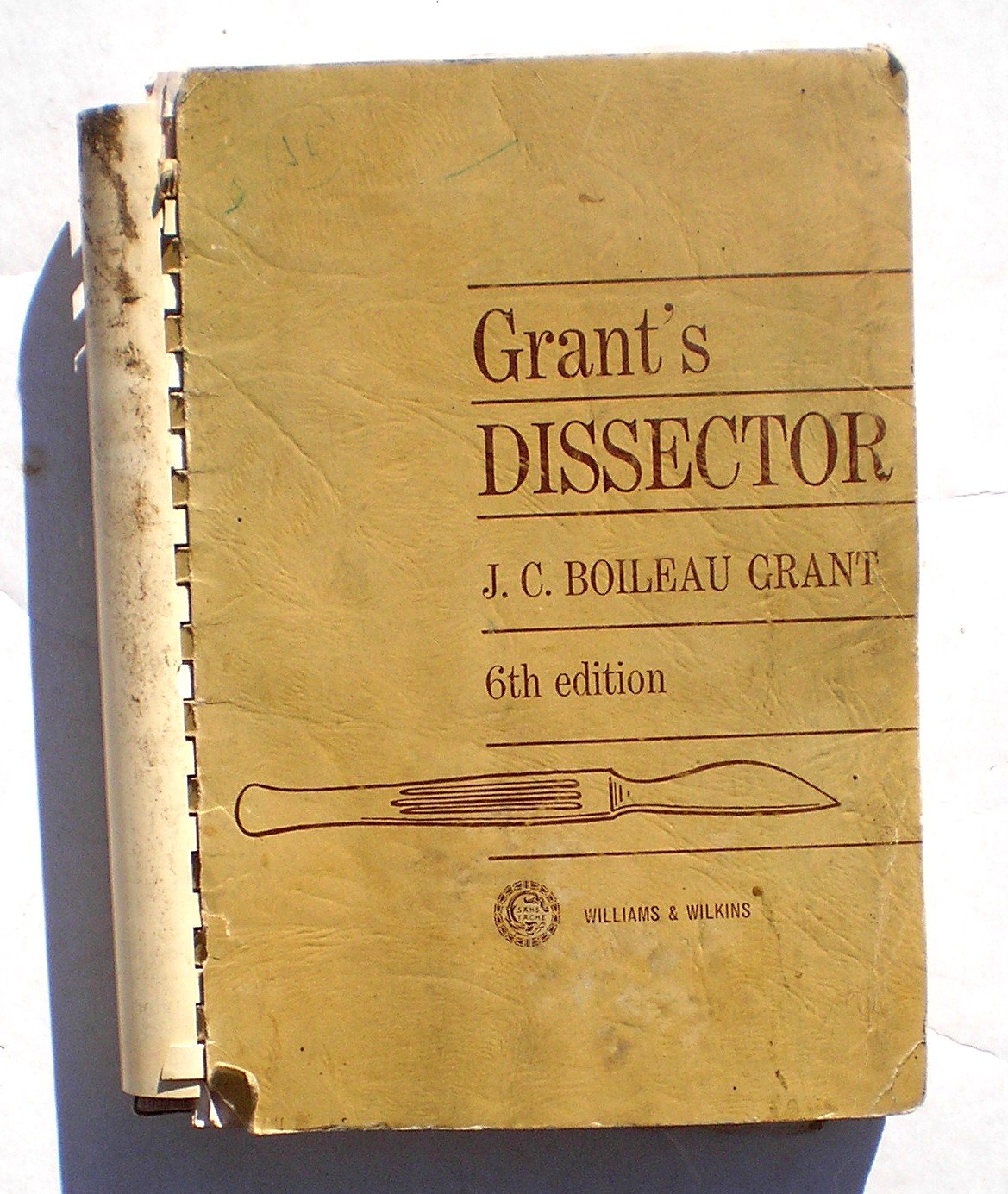 Grant's Dissector 6th Edition: J.C.B. Grant: Amazon.com: Books