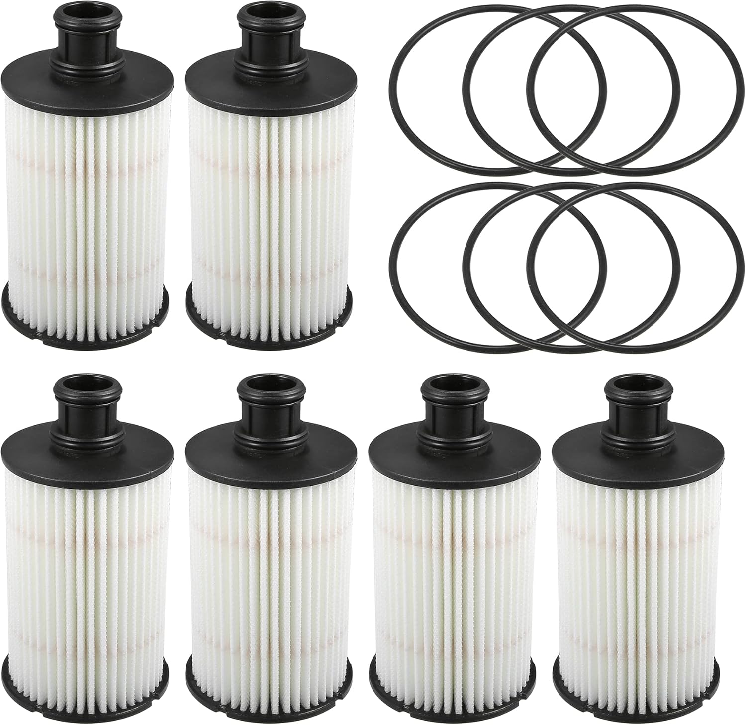Amazon.com: X AUTOHAUX 6 Pcs Engine Oil Filter Replacement AJ812351 ...