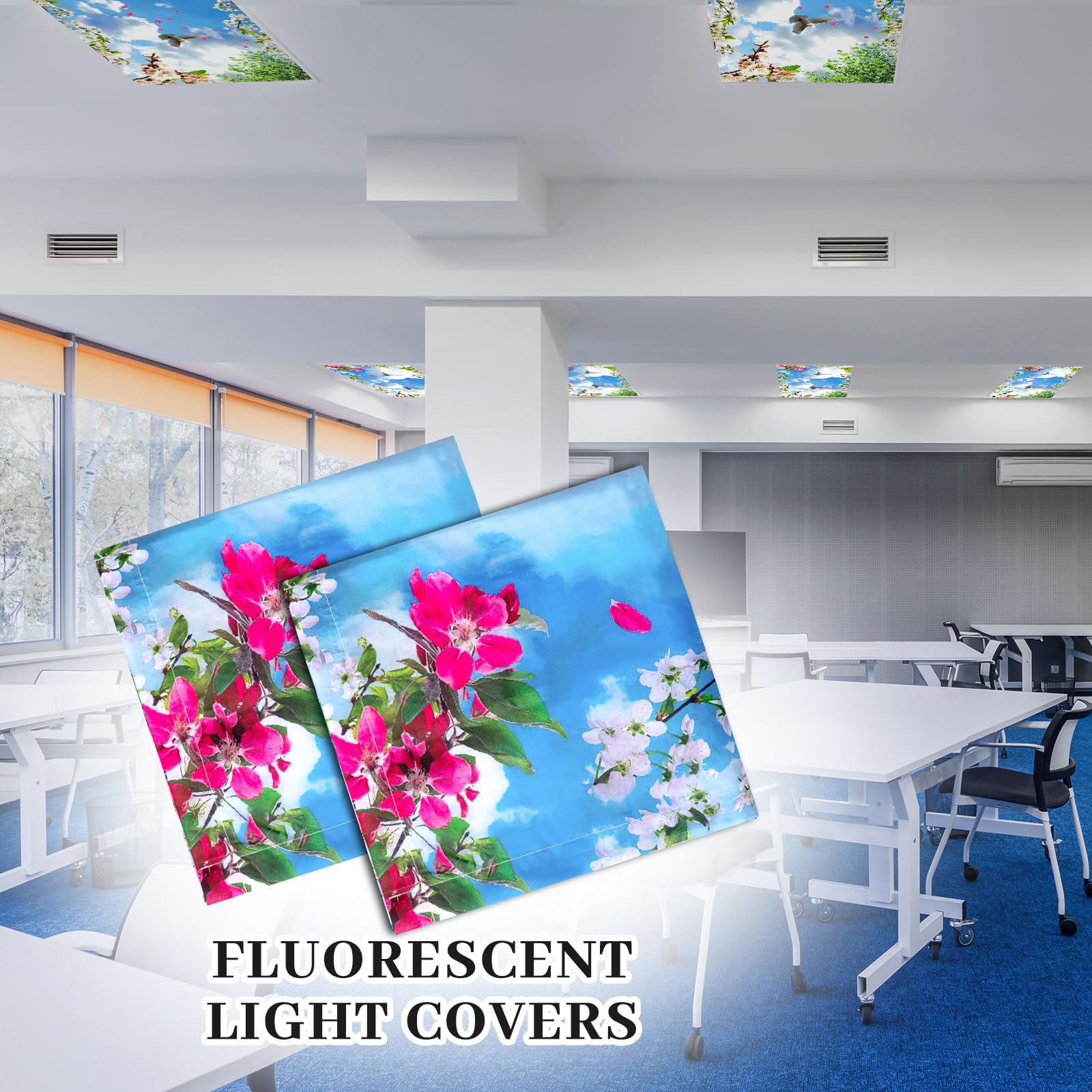 Snapklik.com : Patelai 4 X 2 Feet Fluorescent Light Cover For Ceiling ...