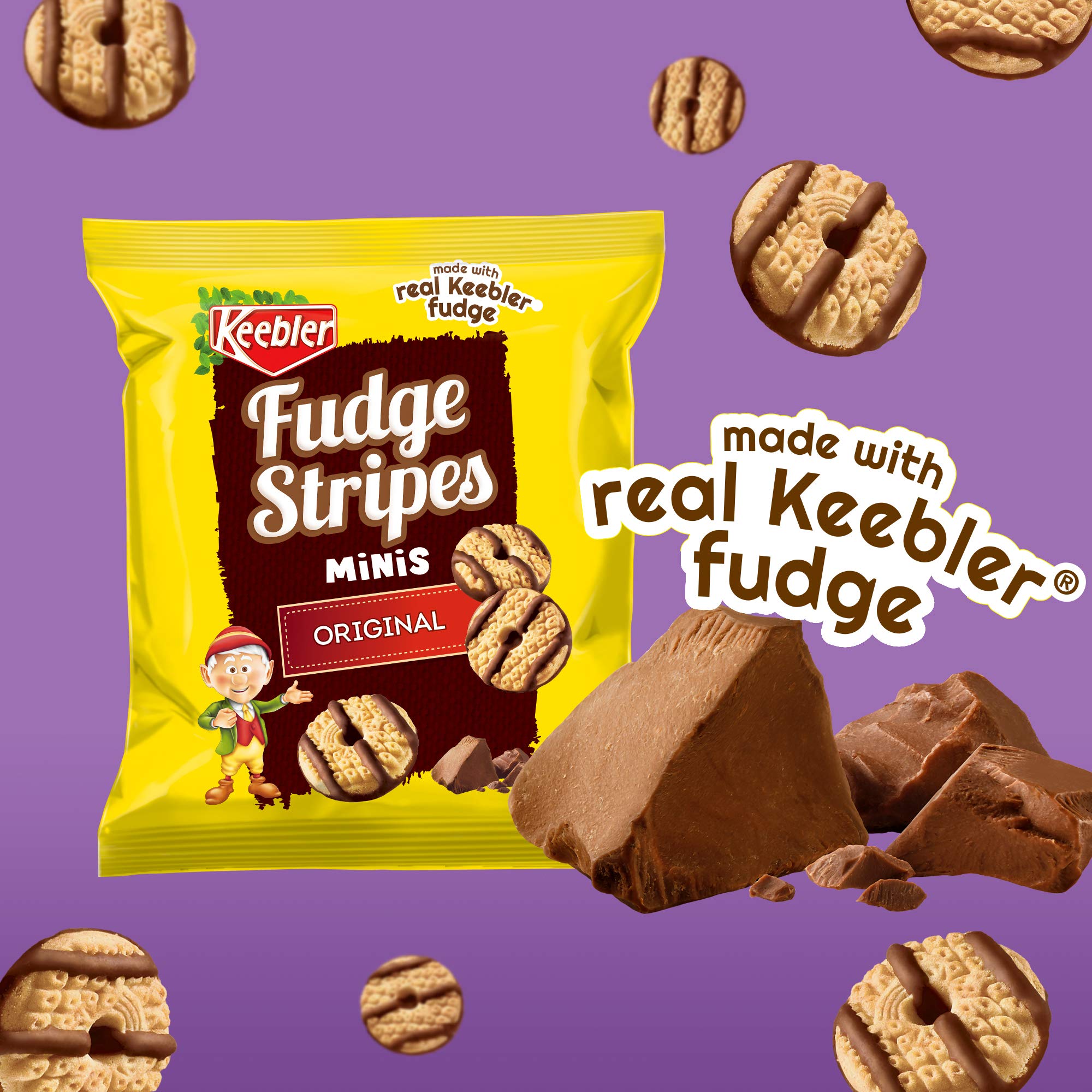 Keebler Sweet Treat Variety Pack 10ct Keebler Fudge Stripes Minis ...