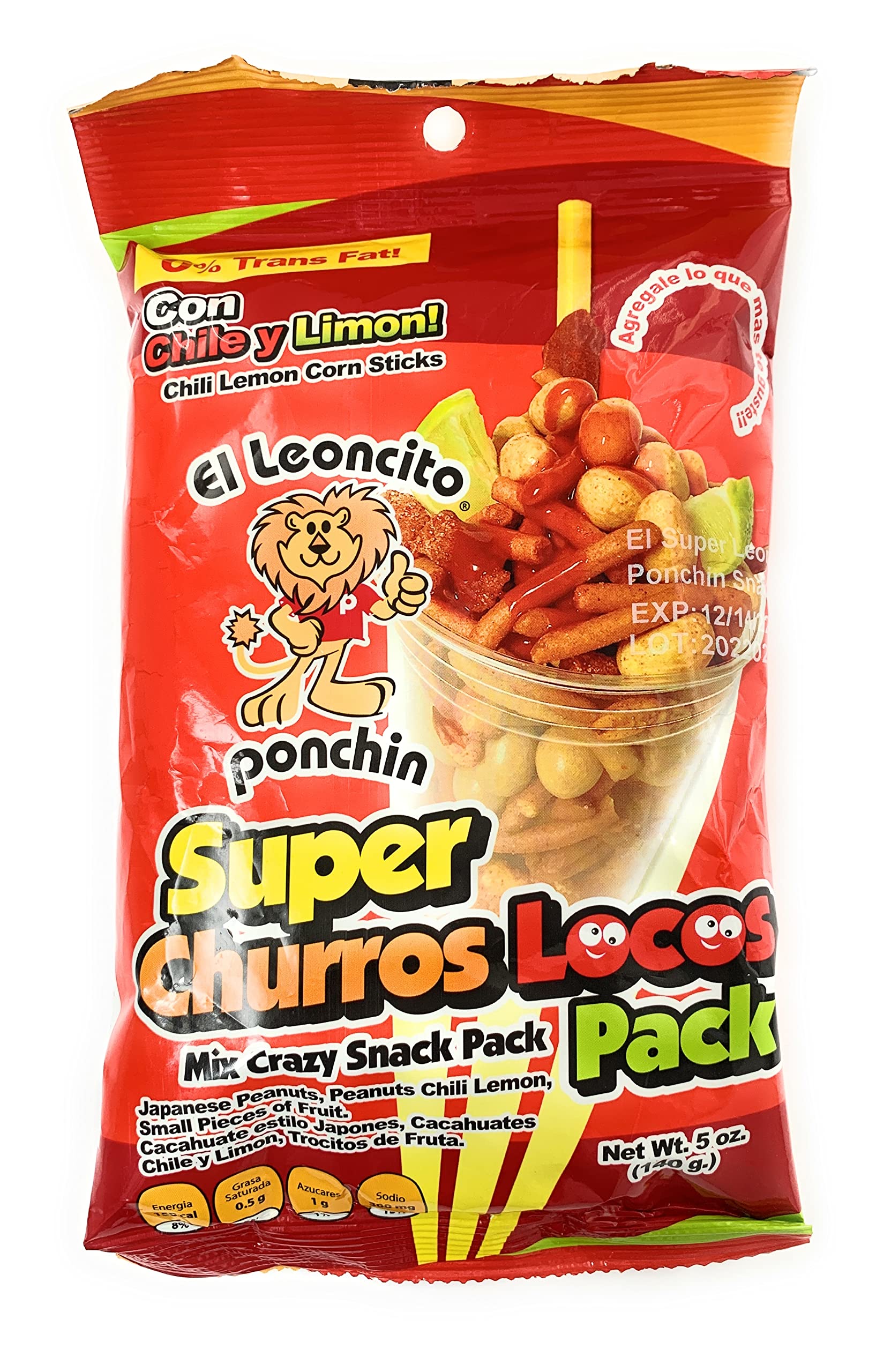 Churritos Locos Sweet CINNAMON CHURROS POLLO LOCO COPYCAT
