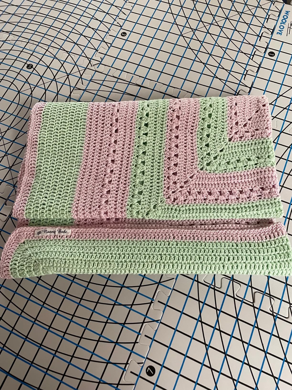 Blocking Mats for Wet and Steam Blocking with Grids and Radial Circles ...