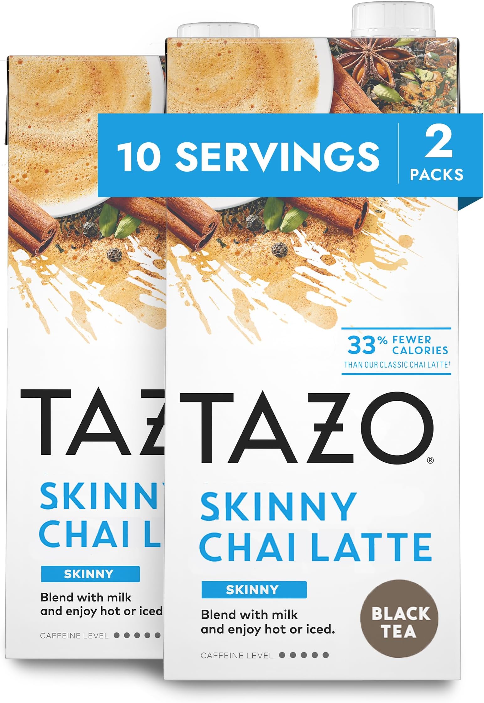 Amazon.com : TAZO Skinny Chai Latte Concentrate, Black Tea Concentrate ...