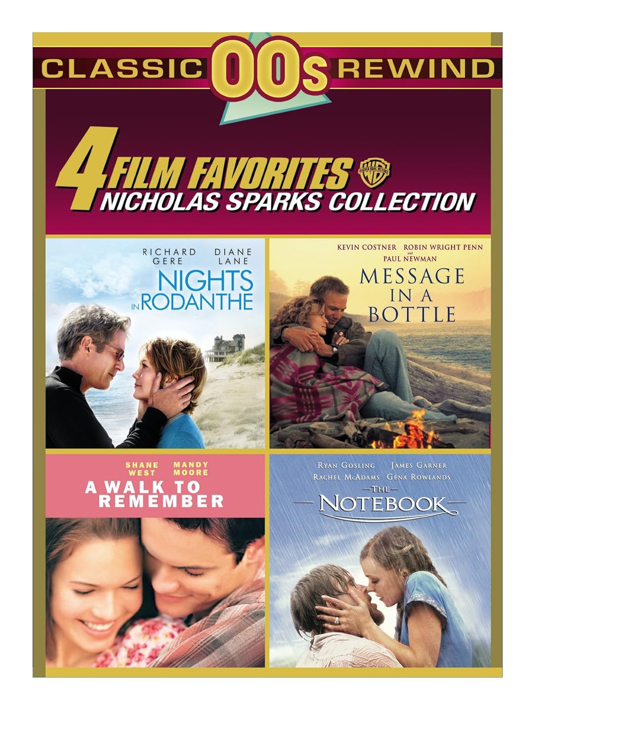 Amazon.com: 4 Film Favorites: Nicholas Sparks Romances (Line Look/DVD ...