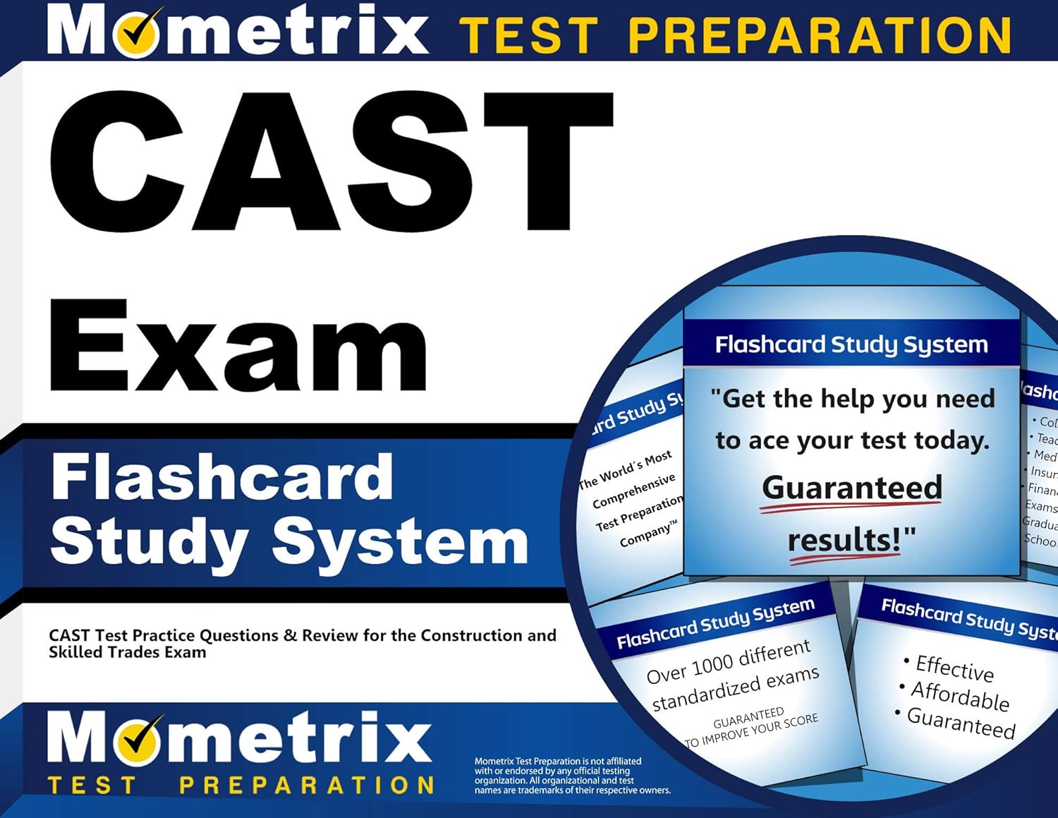 CAST Exam Flashcard Study System: CAST Test Practice Questions & Review ...