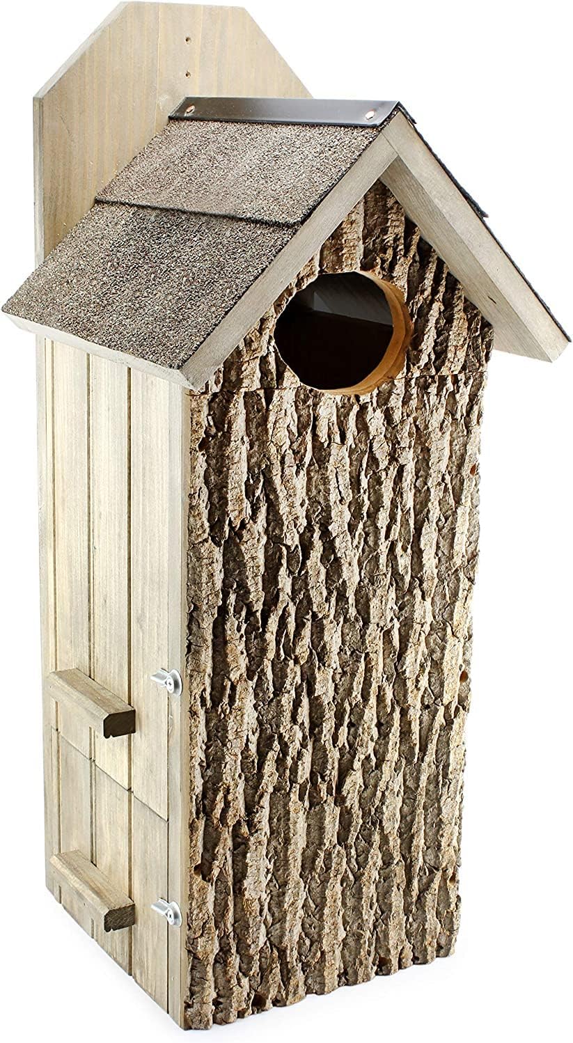 Amazon.com : Cypress Wood Duck Nesting Box : Bird Houses : Patio, Lawn ...