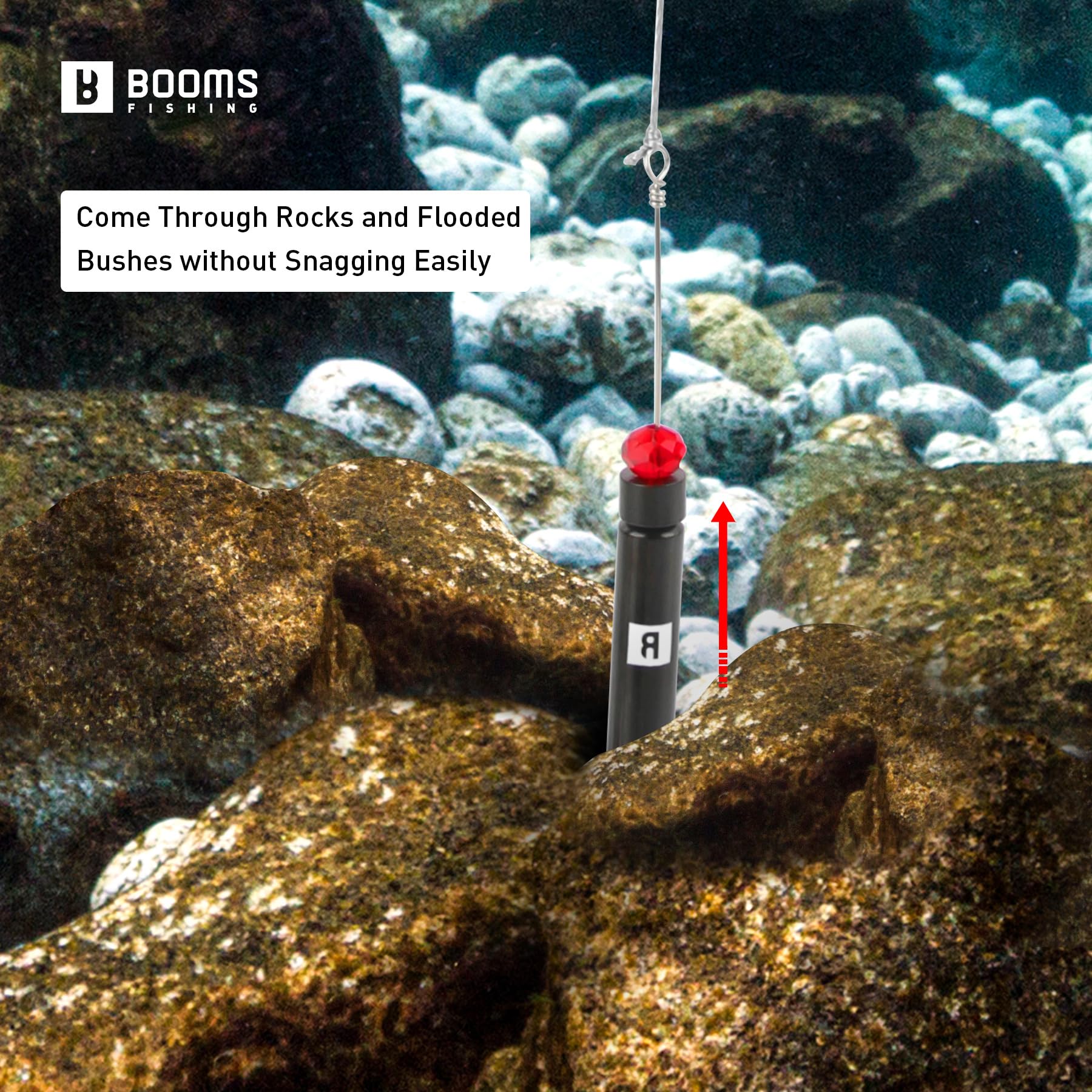 Snapklik.com : Booms Fishing DS1 Drop Shot Rig For Bass Saltwater ...