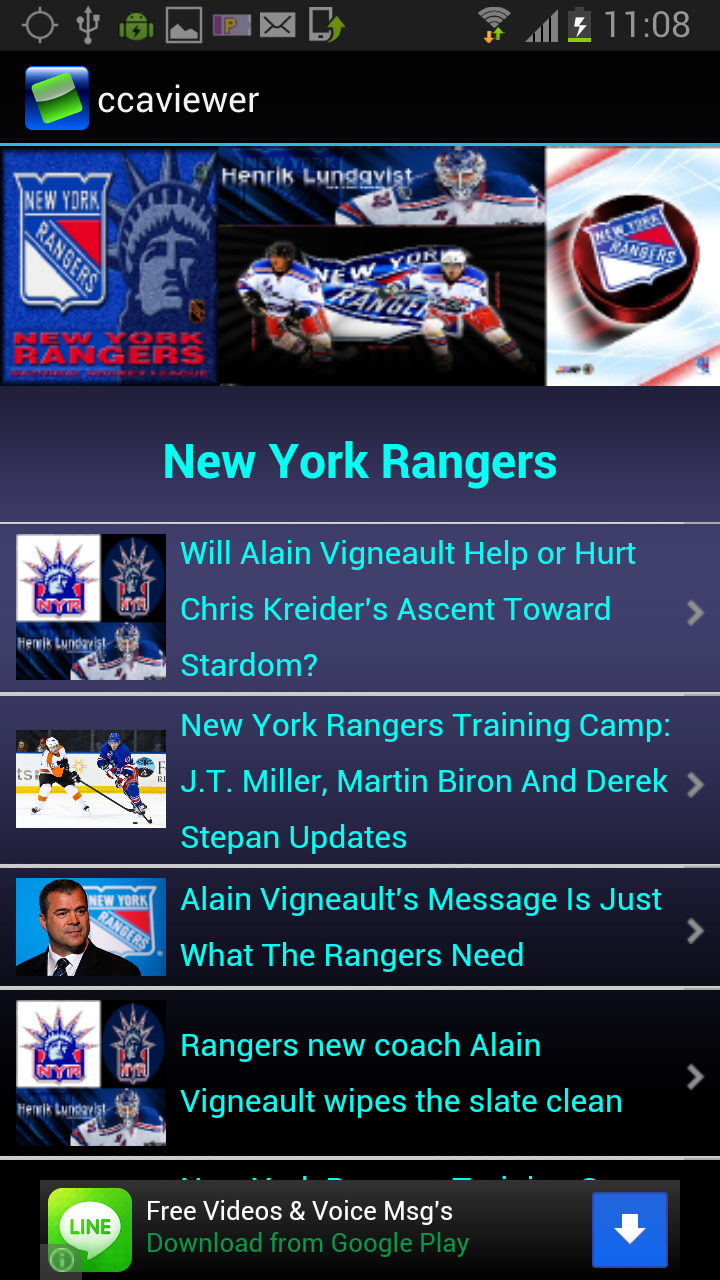My Fan App : New York Rangers - App on Amazon Appstore