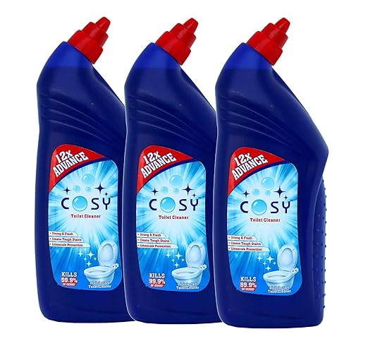 Powerful Disinfectant Toilet Cleaner Liquid - Removes Stains and Kills ...