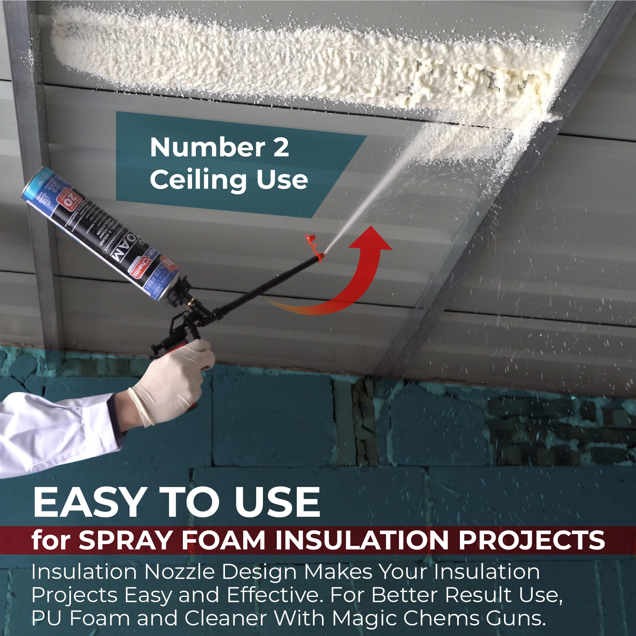 Snapklik.com : Spray Polyurethane Foam Gun Nozzles Precision For ...