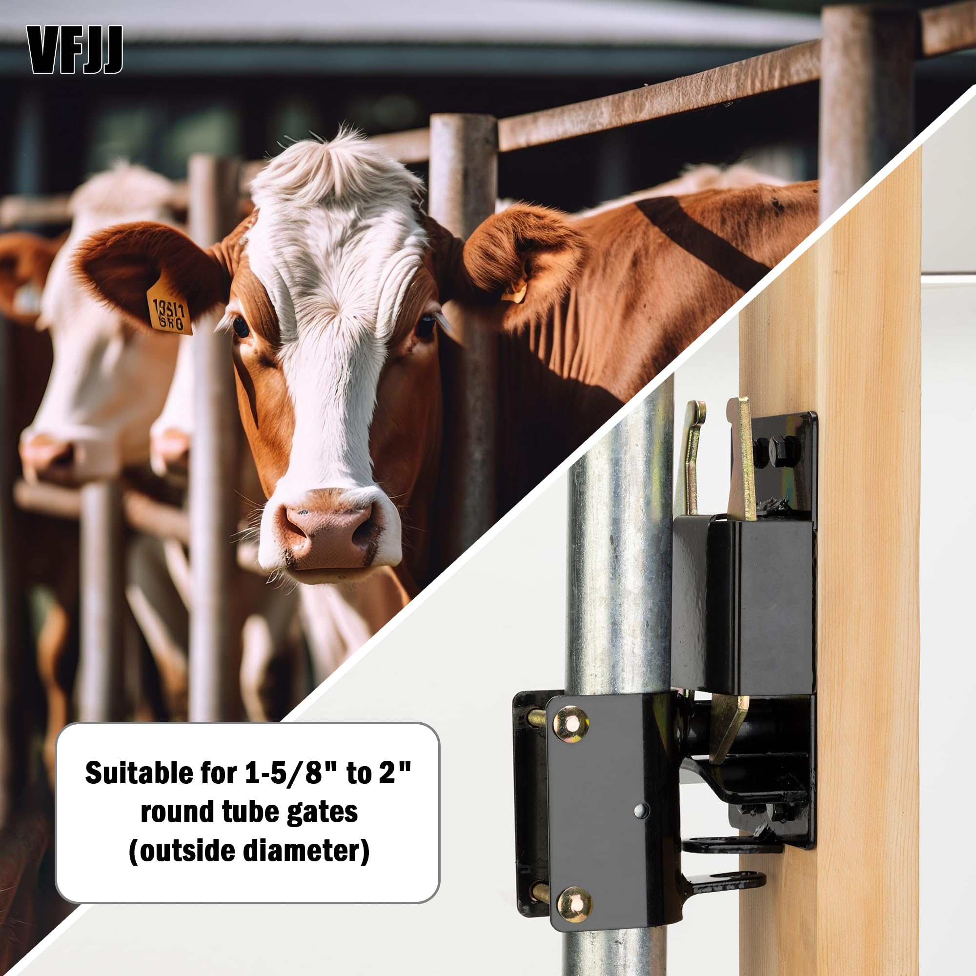 Double Gate Latch Cattle Gate Latches