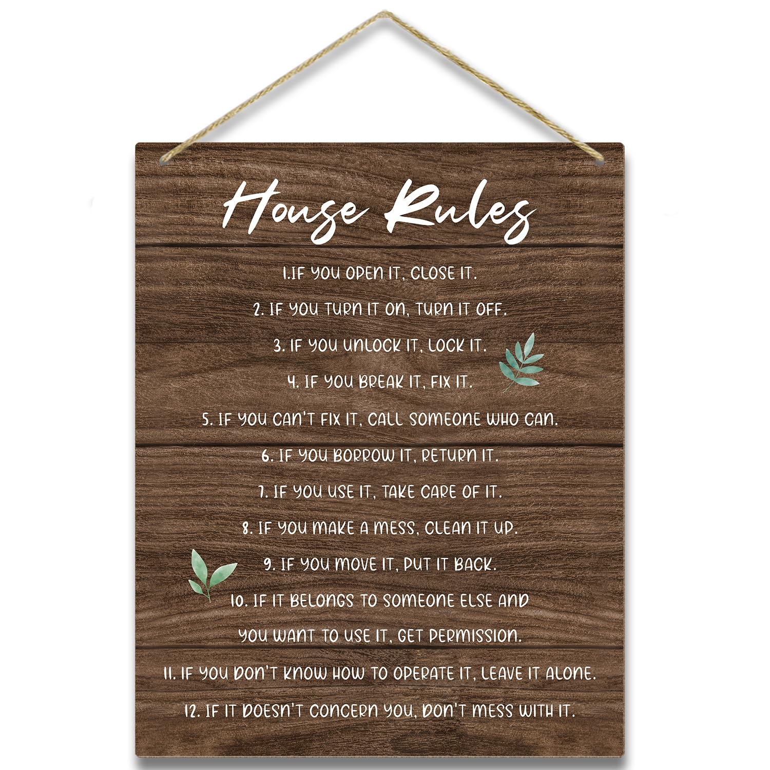 Amazon.com: House Wooden Sign, Housewarming Gift For Women Men Friend ...