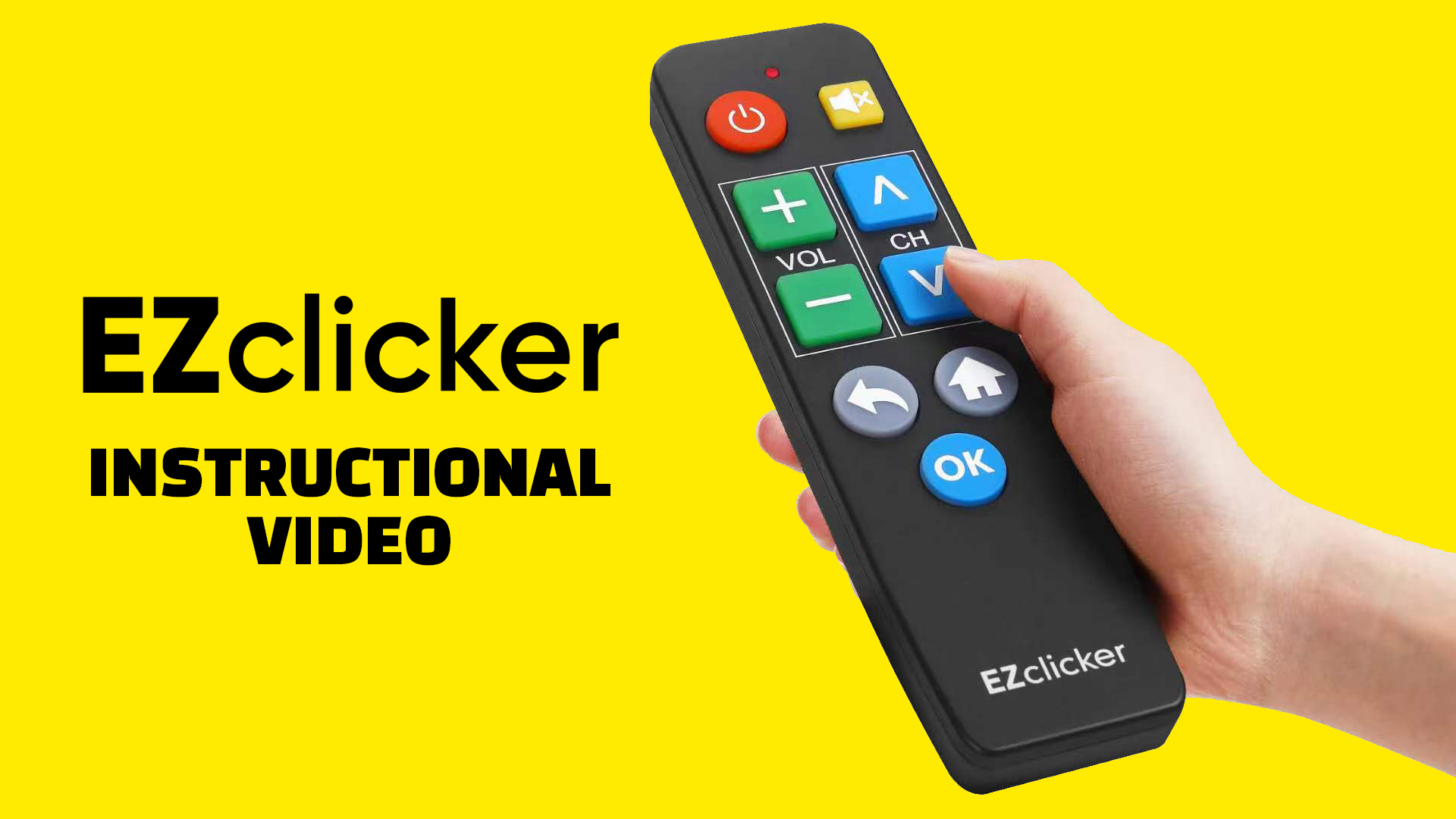 Watch EZclicker Big Button TV Remote How To on Amazon Live